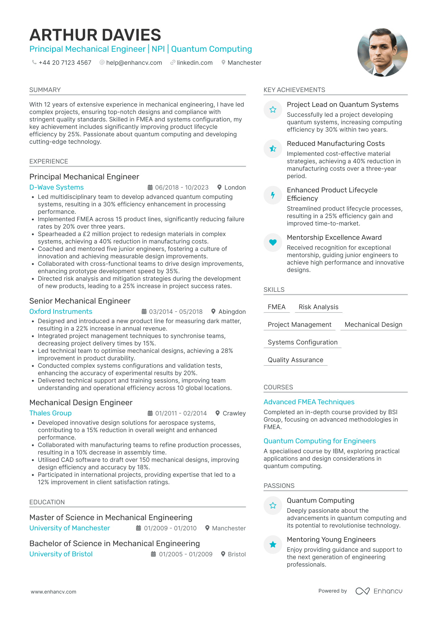Mechanical Design Engineer CV Examples & Guide for 2026