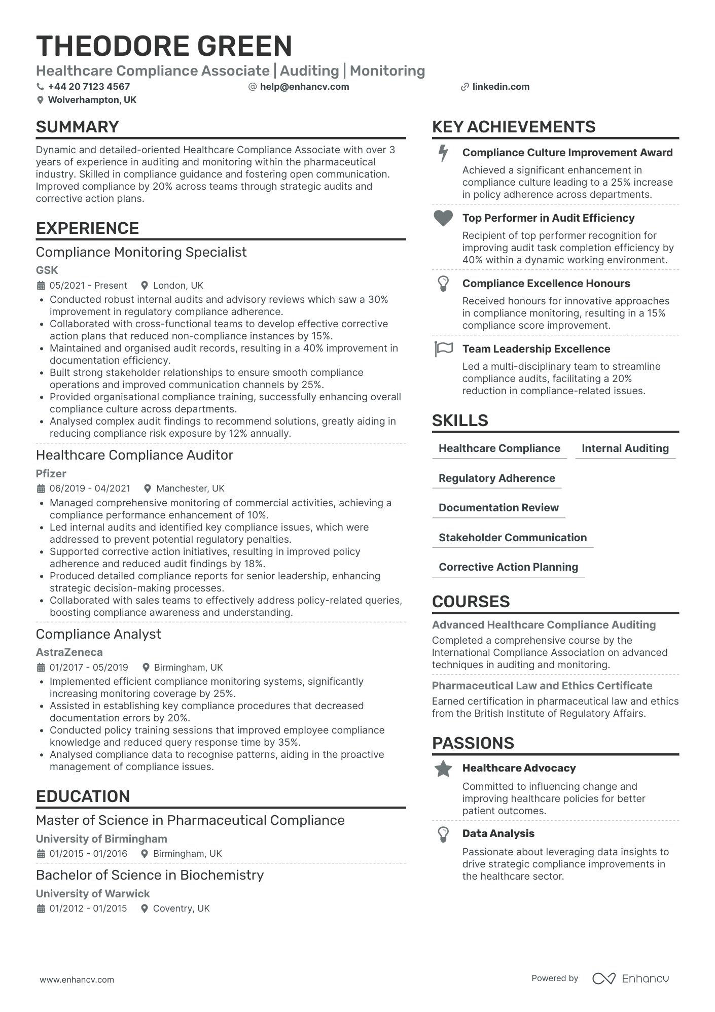 Healthcare CV Examples & Guide for 2026