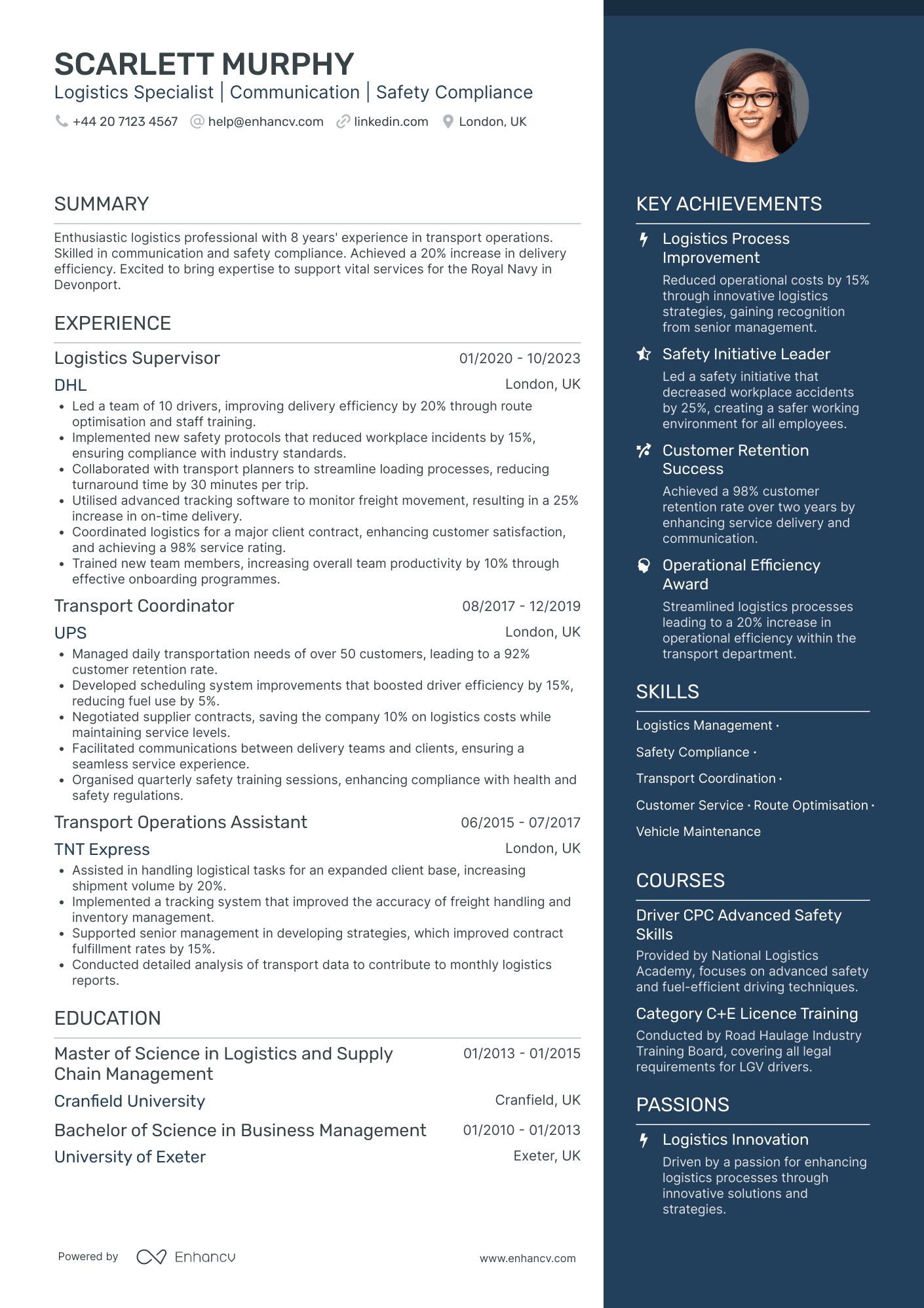 Driver CV Examples & Guide for 2026