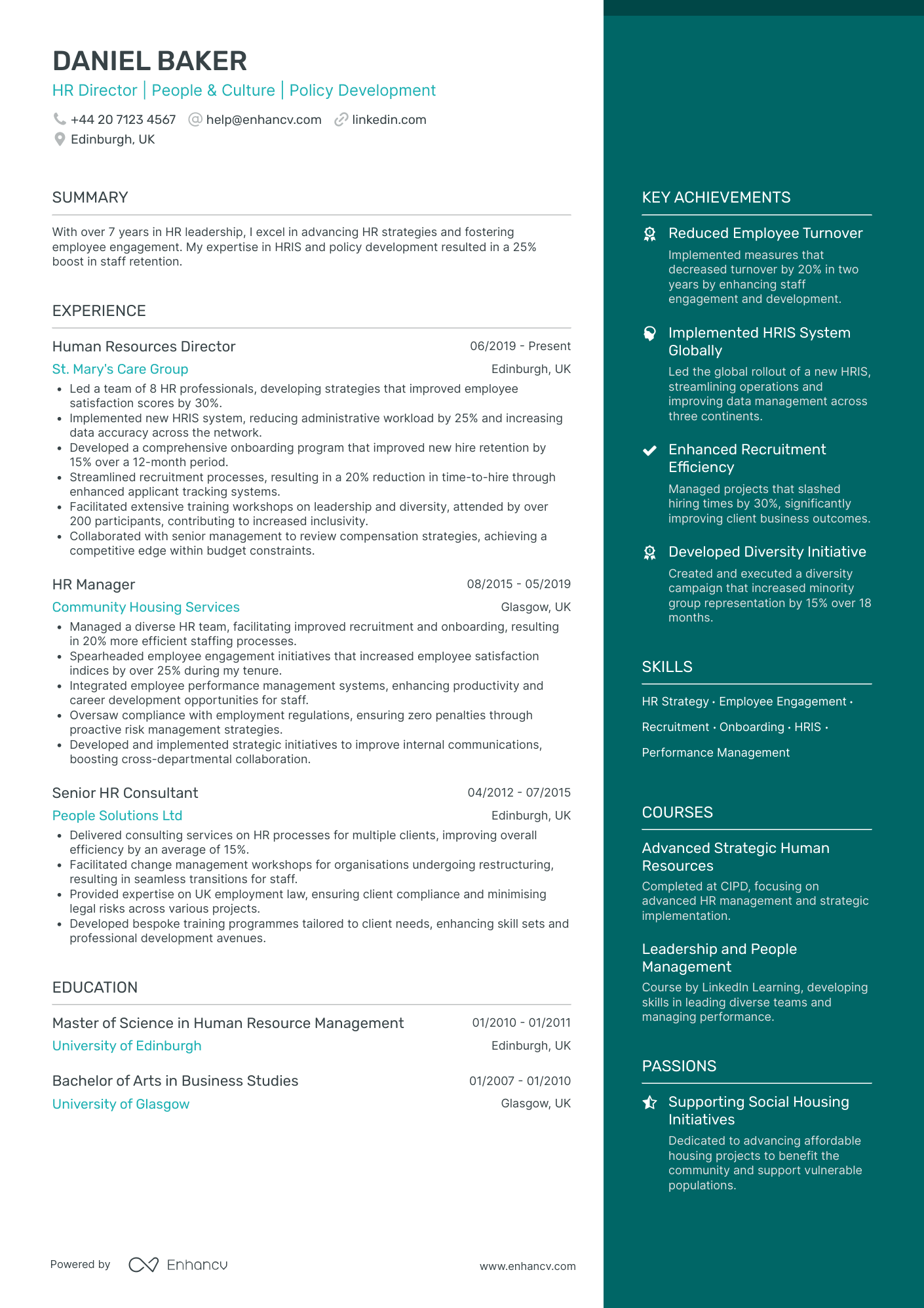 Managing Director CV Examples & Guide for 2026