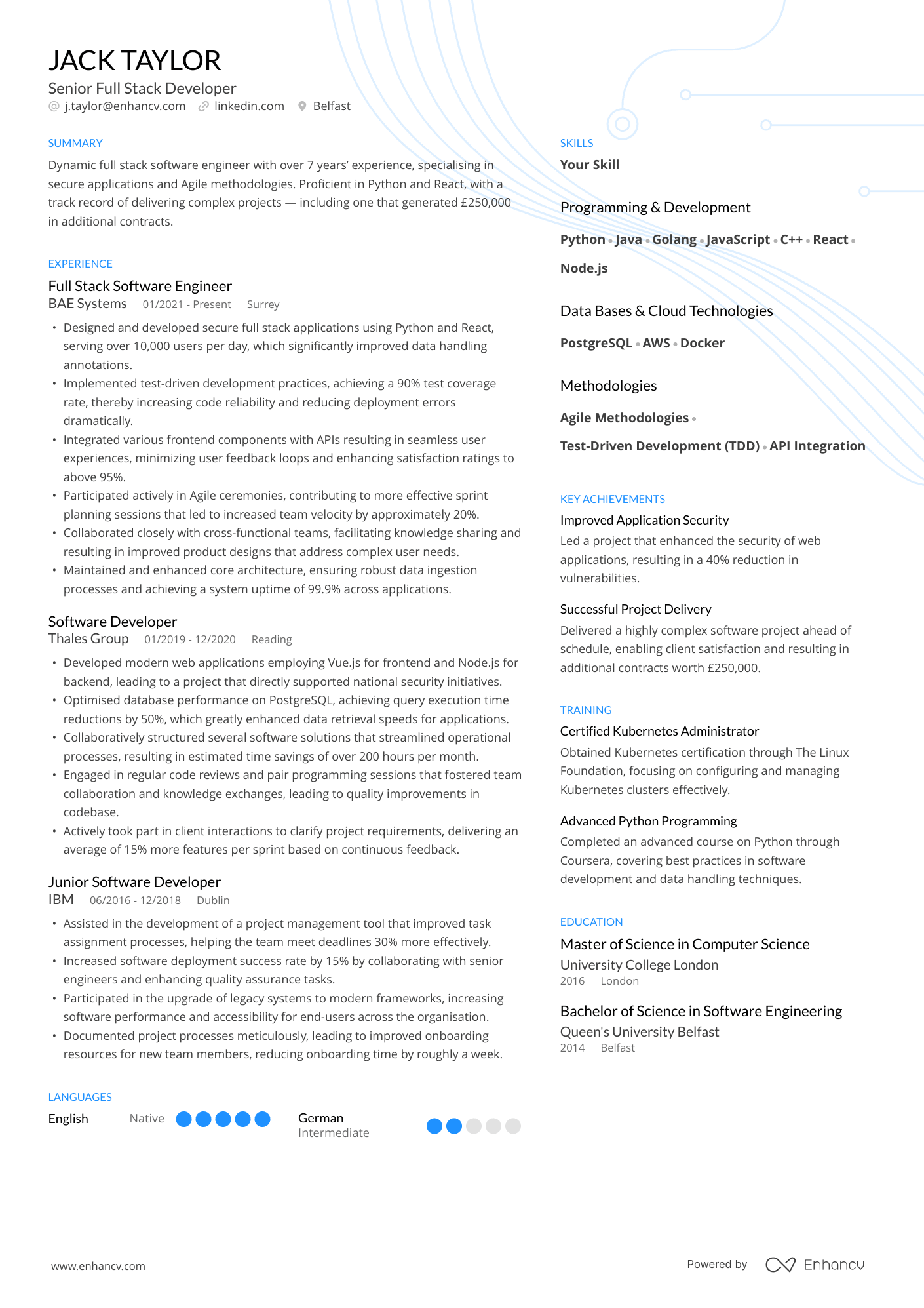 40+ Professional CV (Curriculum Vitae) Templates | PDF Download