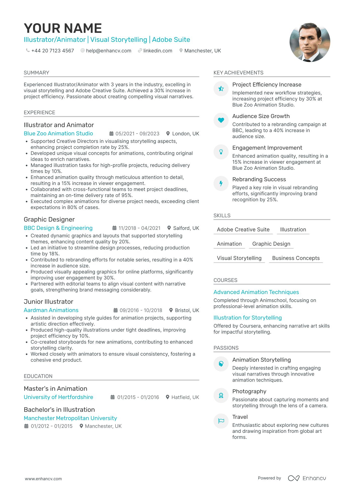 Illustrator CV Examples & Guide for 2026
