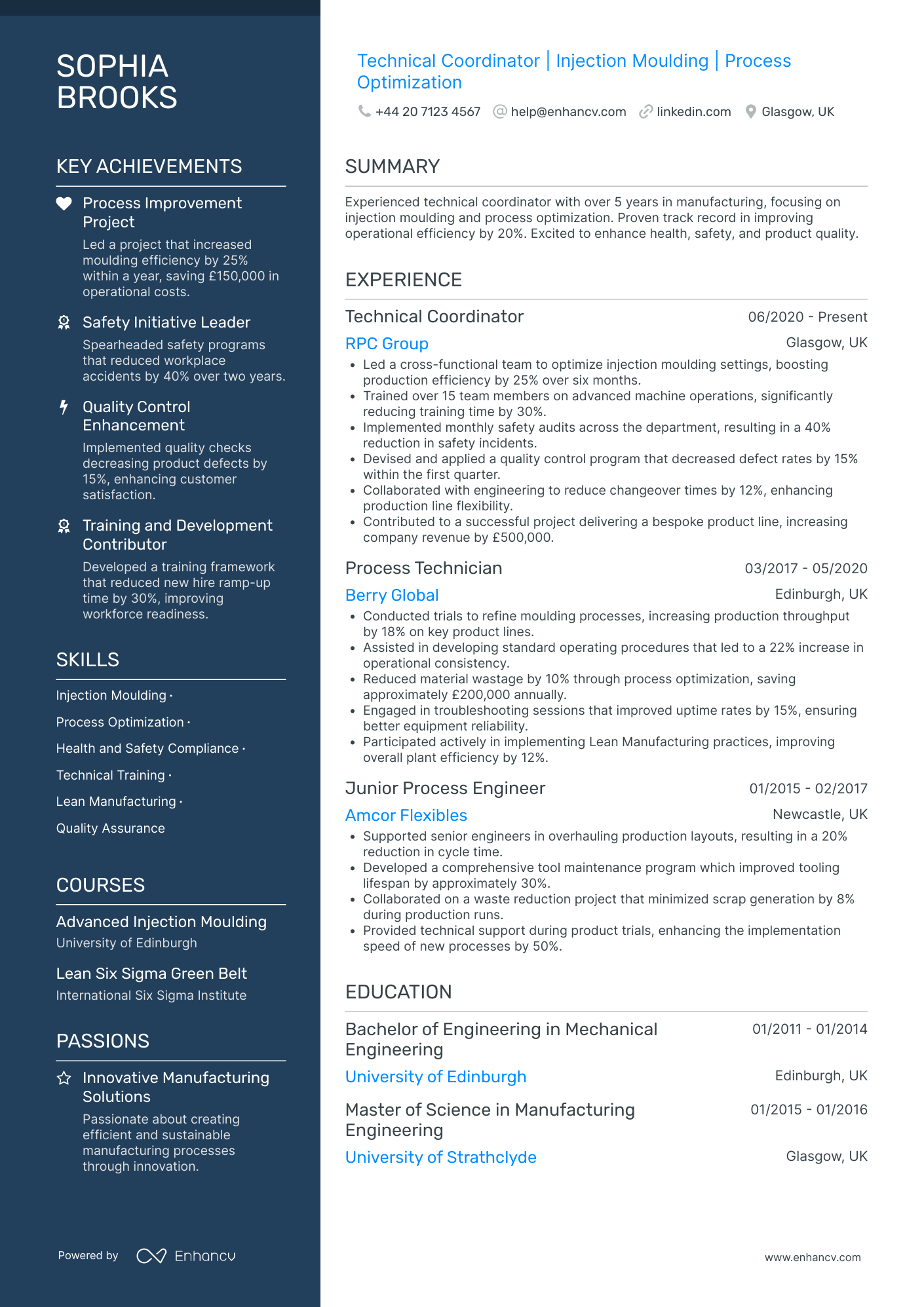 Machine Operator CV Examples & Guide for 2026