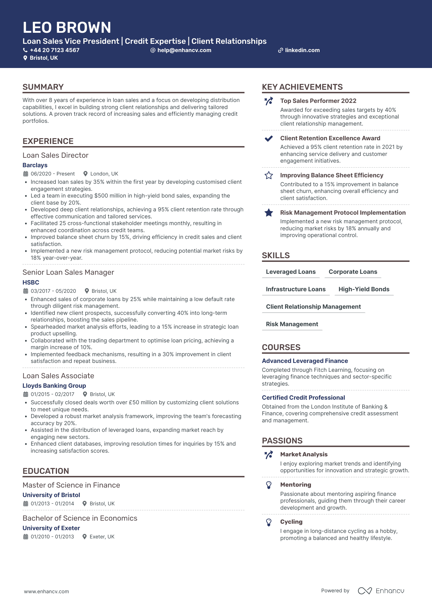 Sales Director CV Examples & Guide for 2026