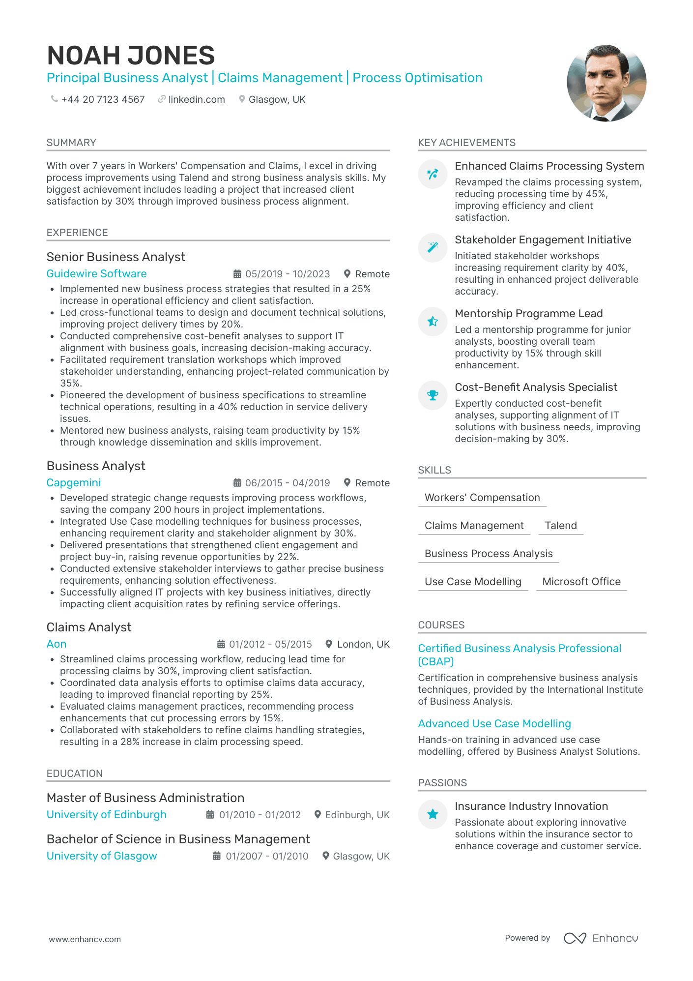 Business Analyst CV Examples & Guide for 2026