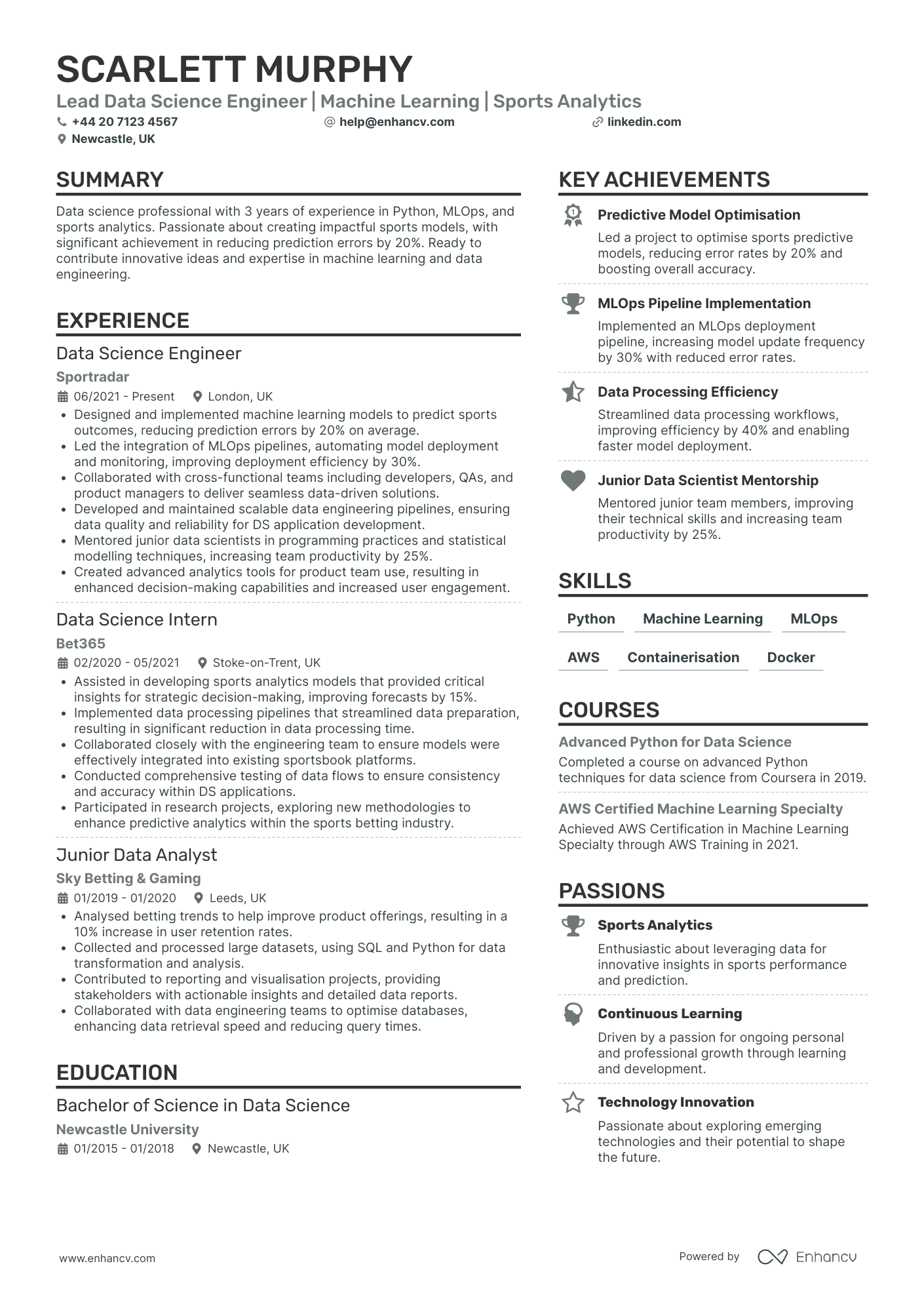 Junior Software Developer CV Examples & Guide for 2026
