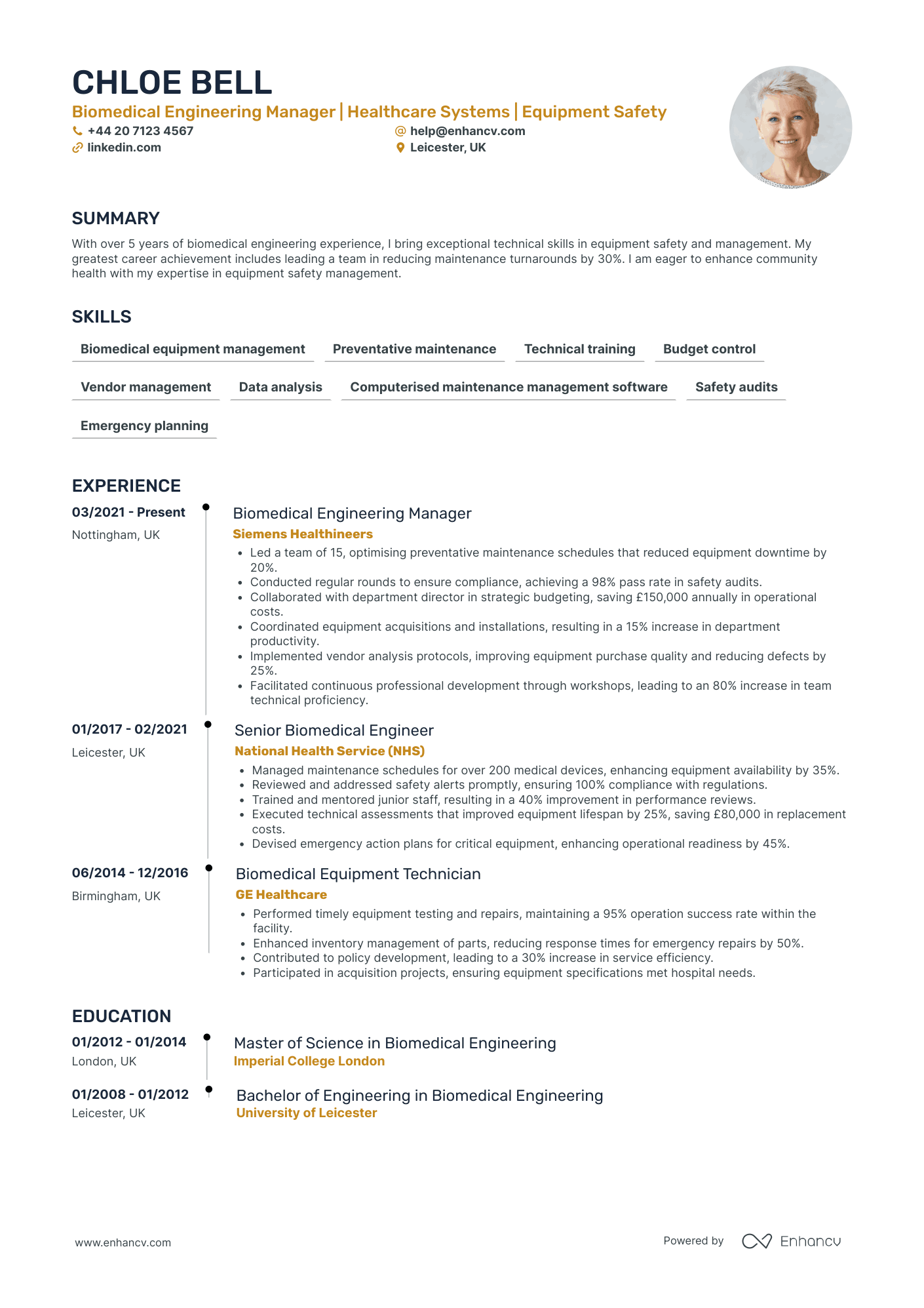 Engineering Manager CV Examples & Guide for 2026