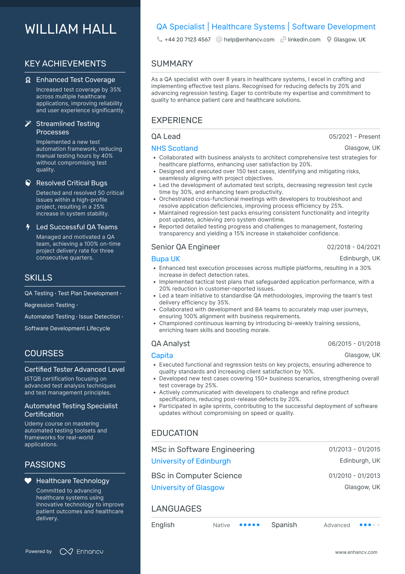 System Analyst CV Examples & Guide for 2025