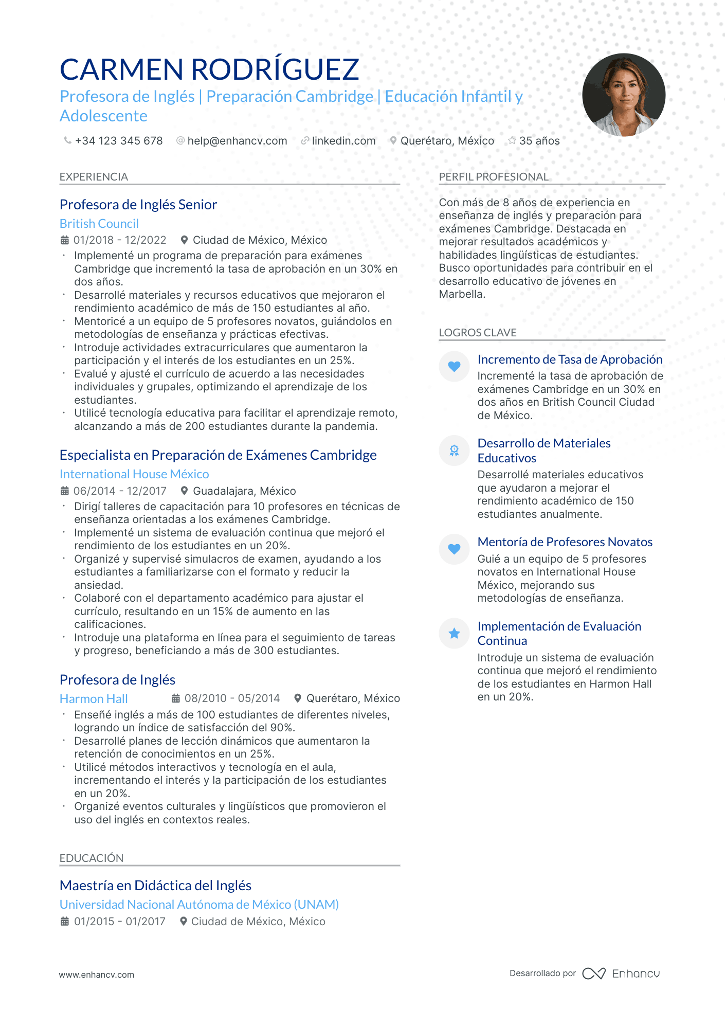 Currículum Maestro: Guía + 15 Ejemplos Para tu CV de Profesor