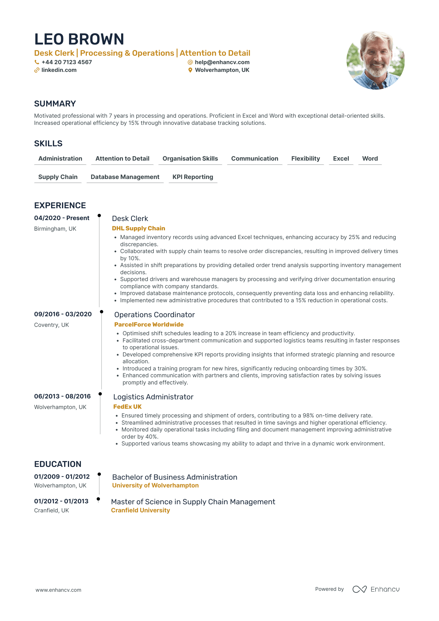 Warehouse CV Examples & Guide for 2026