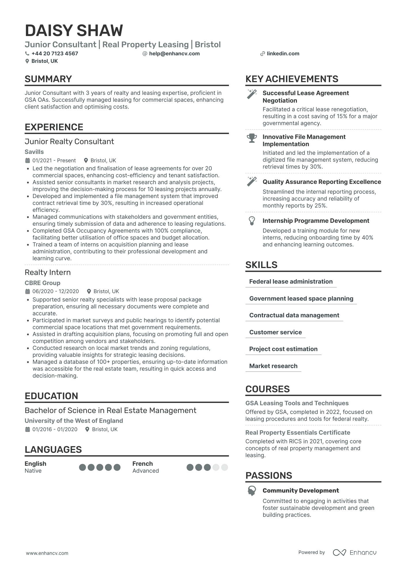 Business Consultant CV Examples & Guide for 2026