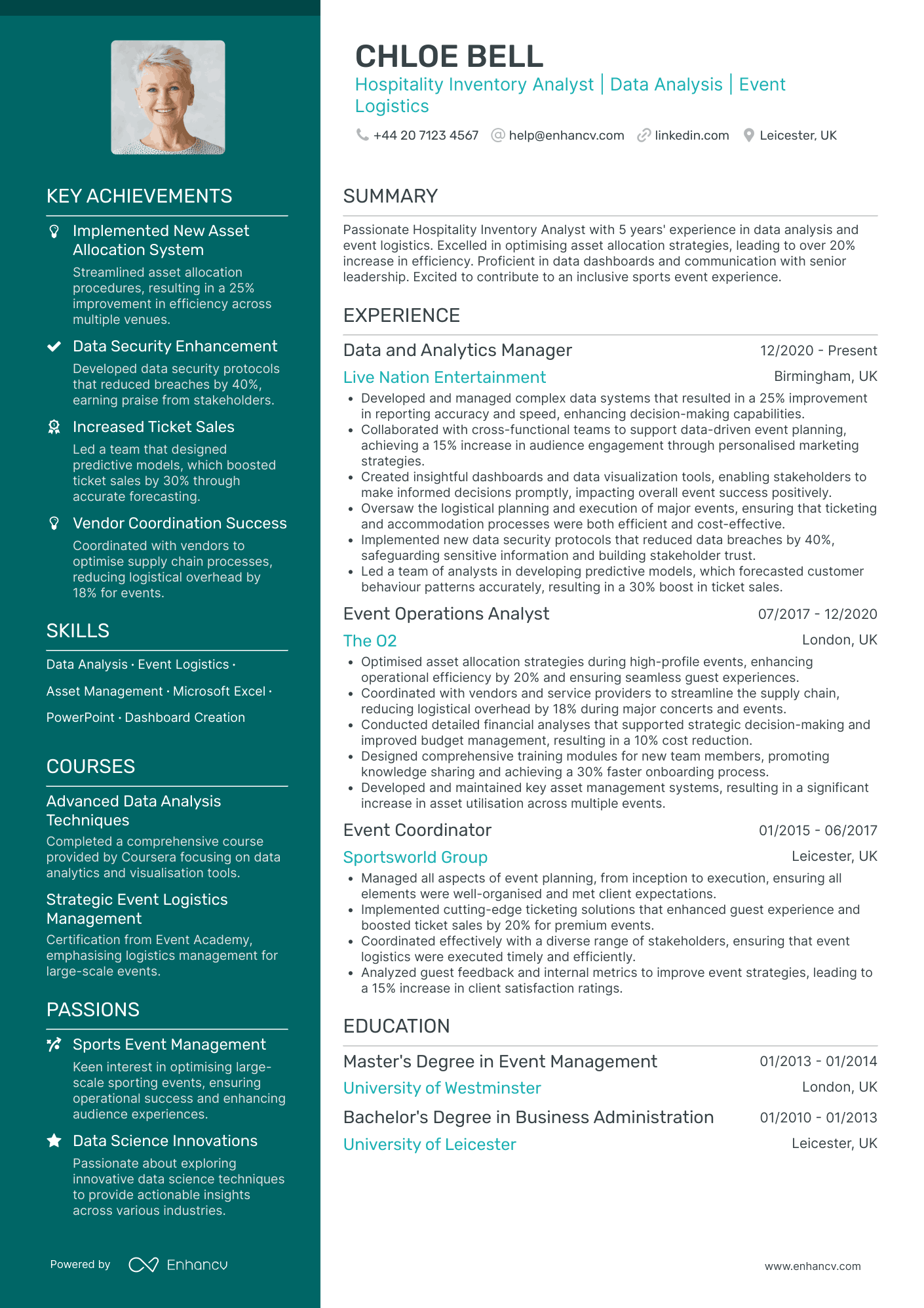 Hospitality CV Examples & Guide for 2026