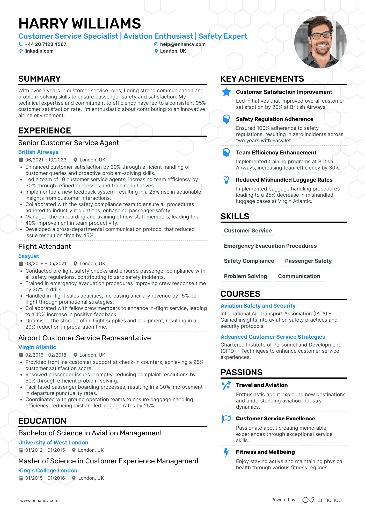 Flight Attendant CV Examples & Guide for 2026