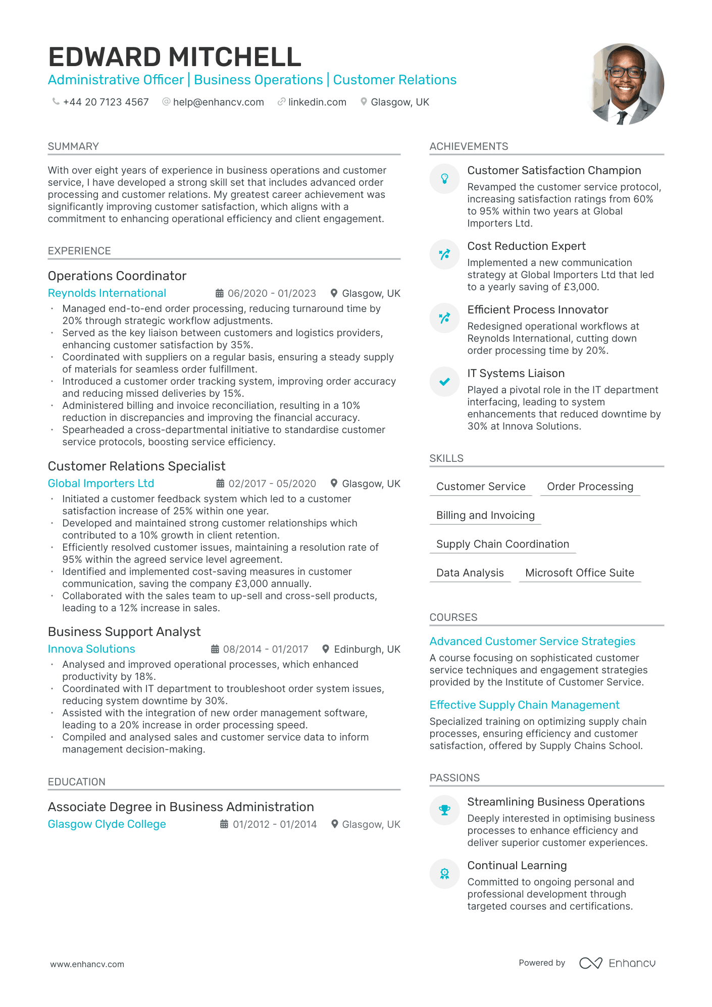 Administrative Assistant CV Examples & Guide for 2025