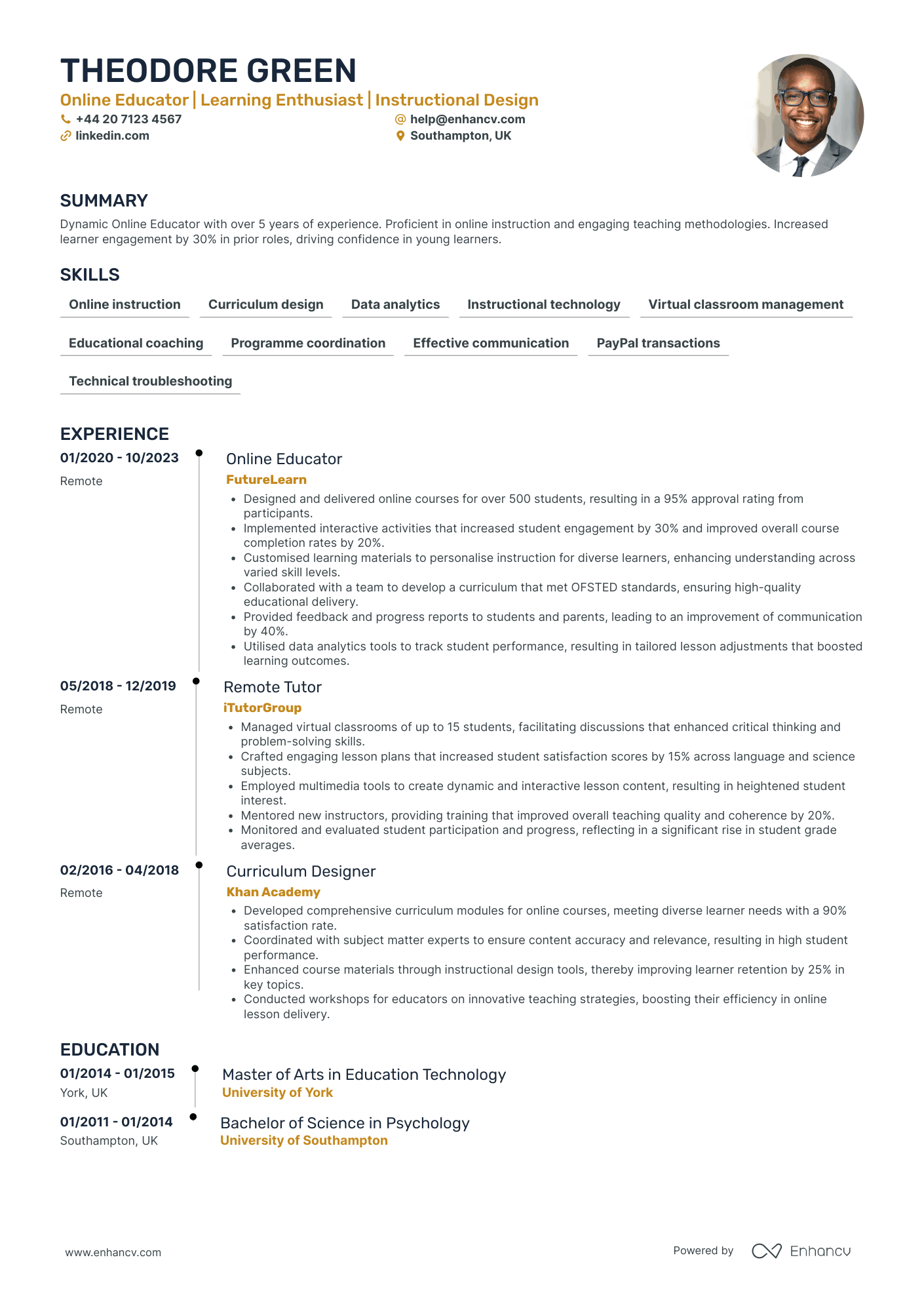 Teacher CV Examples & Guide for 2026