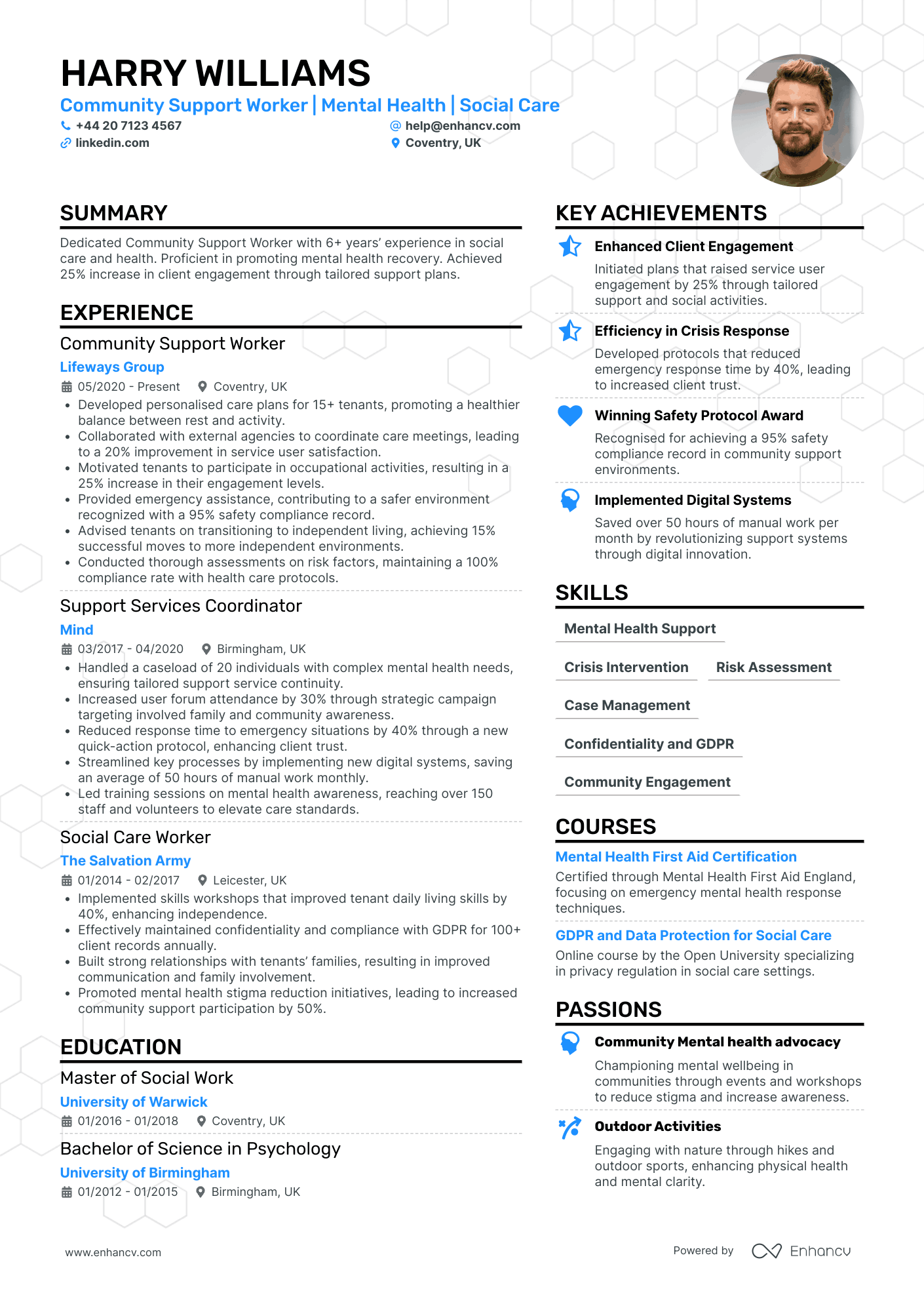 Support Worker CV Examples & Guide for 2026