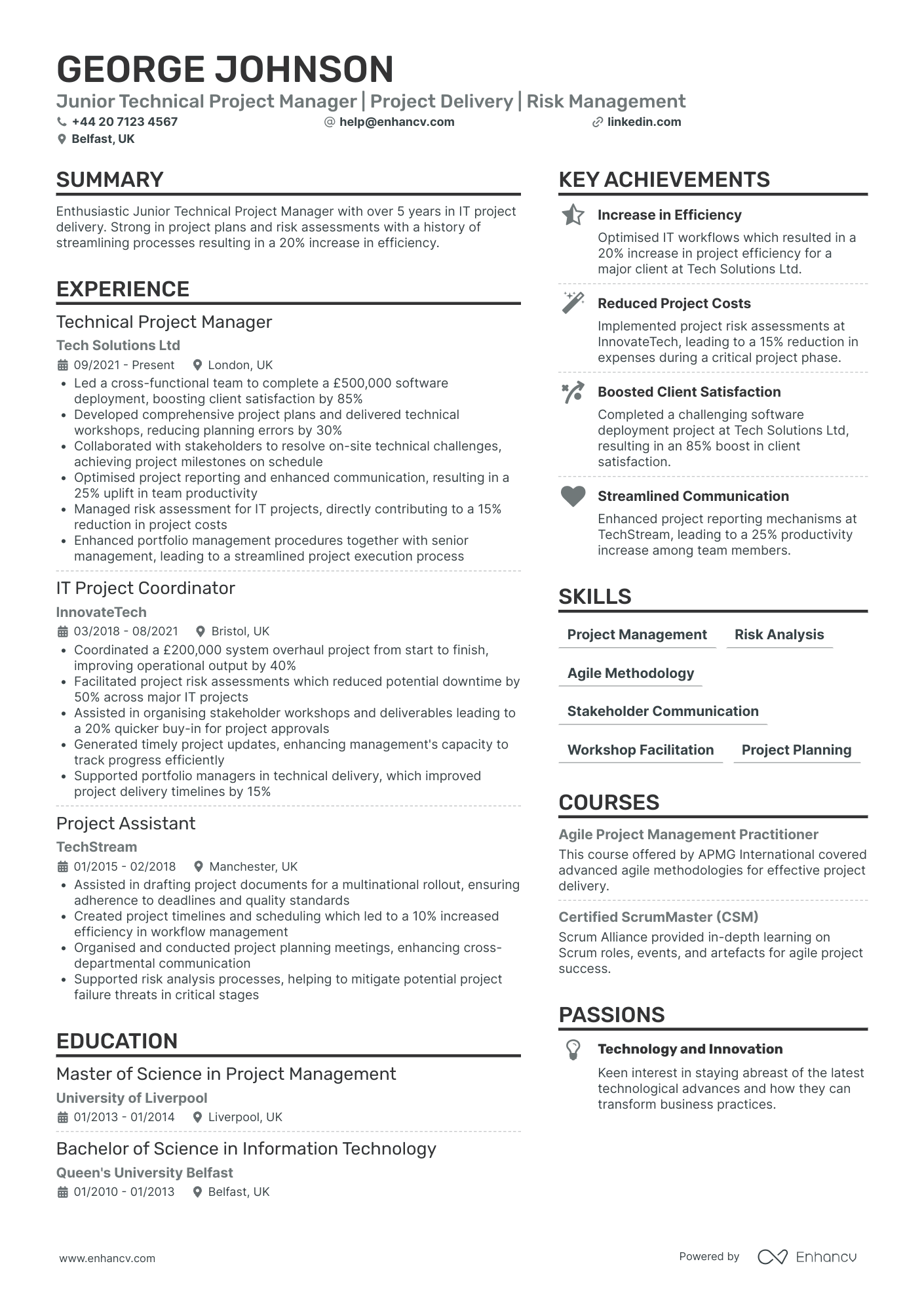 Portfolio Manager CV Examples & Guide for 2026