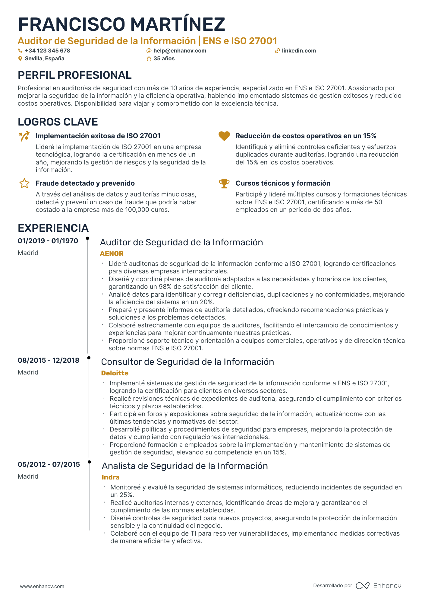 CV Ejemplos: +80 Currículum Vitae Hechos y Para Descargar