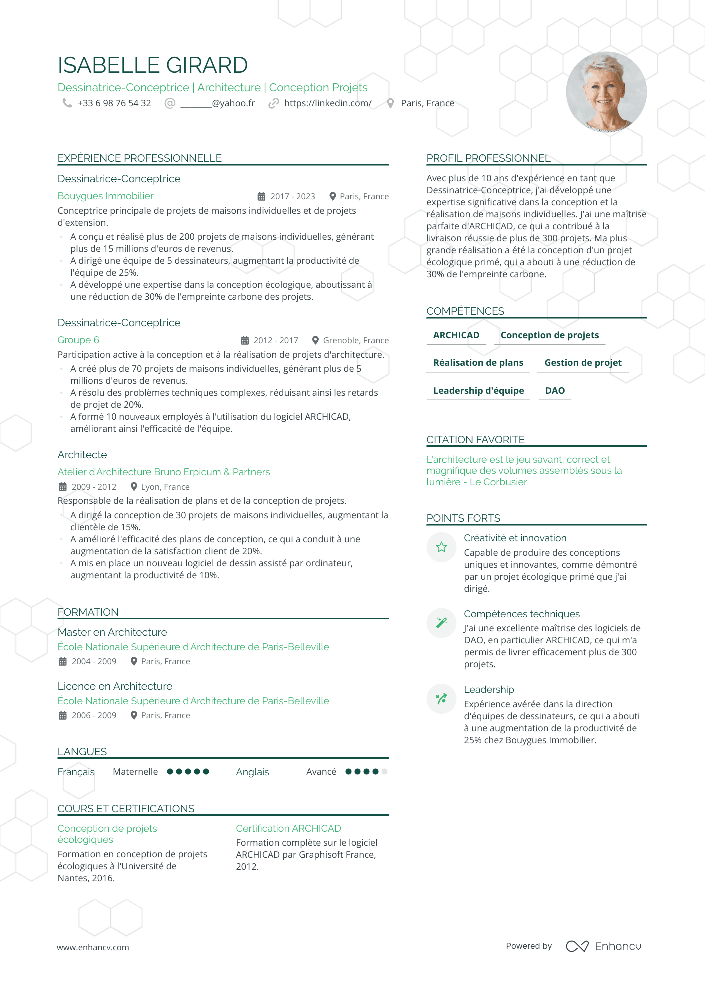 3 exemples de CV d'architecte pour 2024