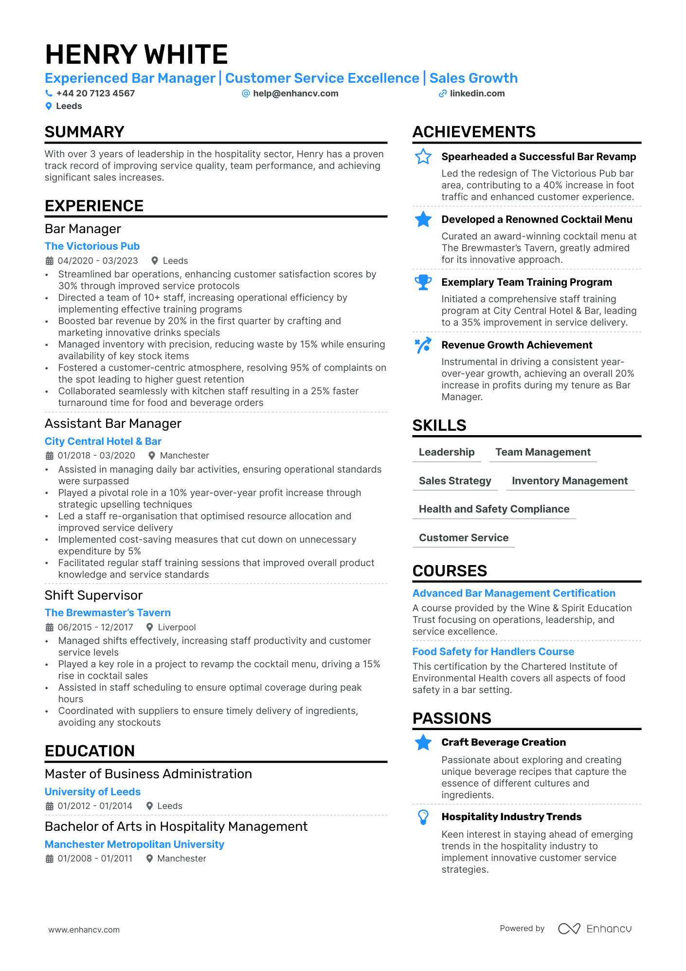 Assistant Manager CV Examples & Guide for 2024 Assistant Manager CV Examples & Guide for 2024