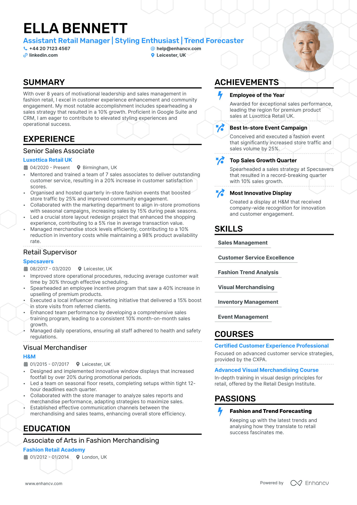Retail Assistant Manager CV Examples & Guide for 2024