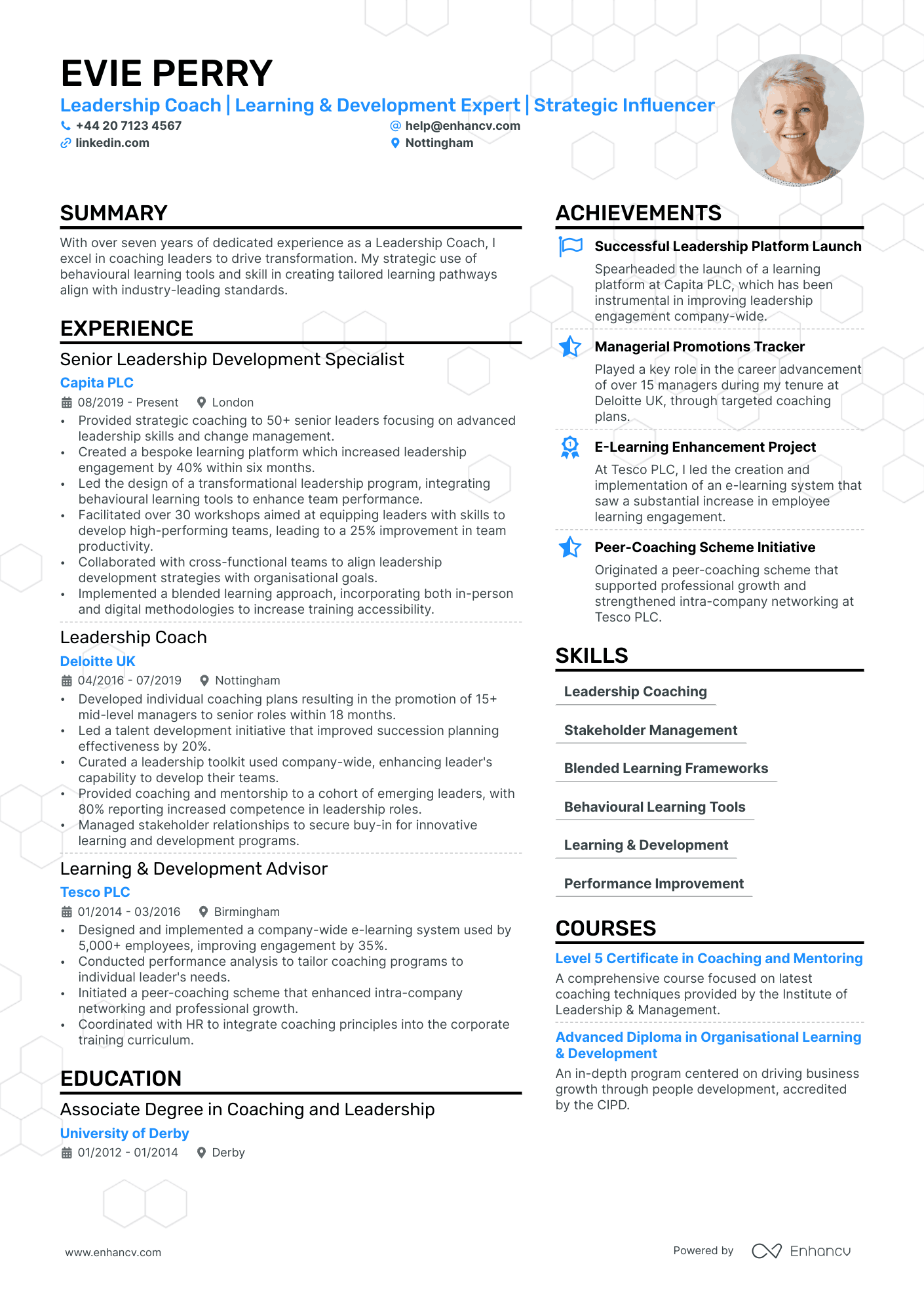 Coaching CV Examples & Guide for 2024