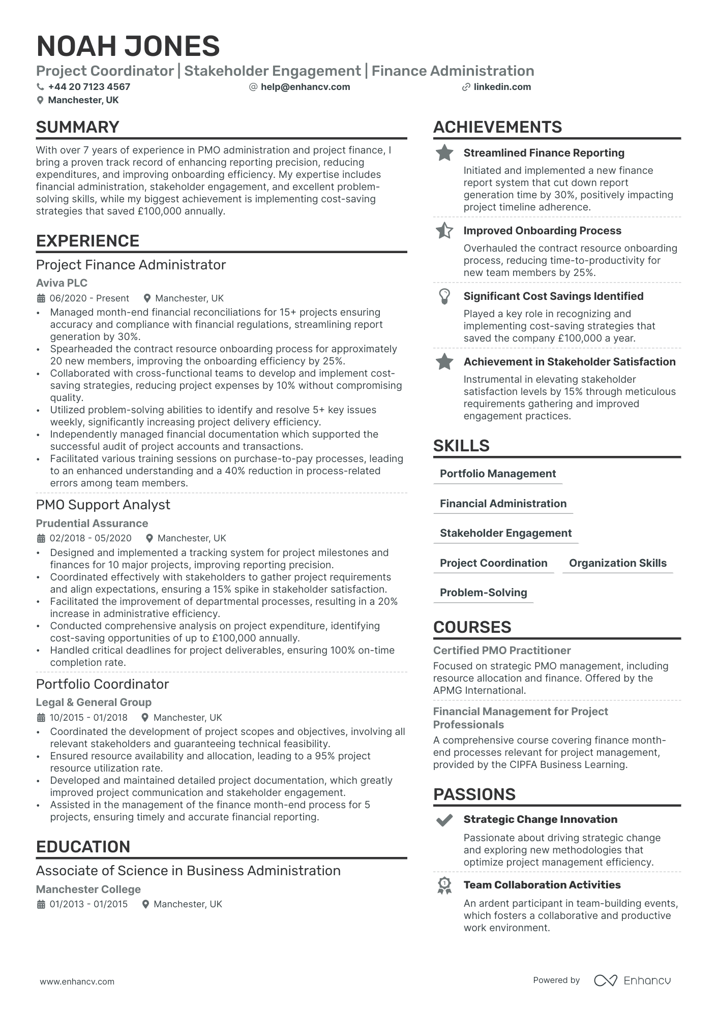 Office Administrator CV Examples & Guide for 2024