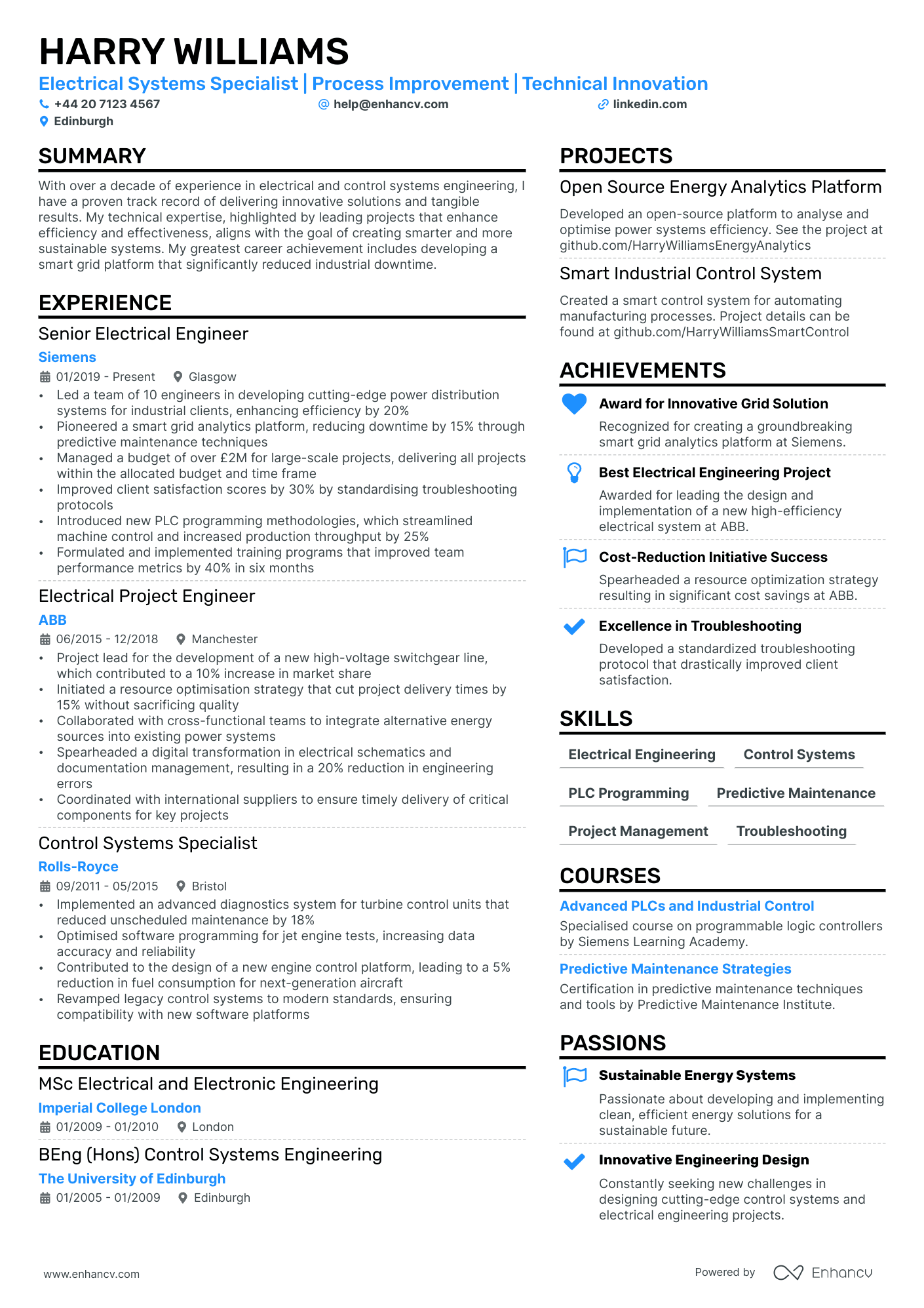 Engineering Student CV Examples & Guide for 2024