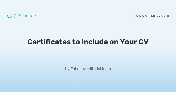 CV Certifications - Tips, Examples & Template to Use in 2024
