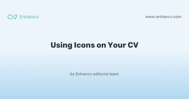 CV Icons: How & Where to Use Them