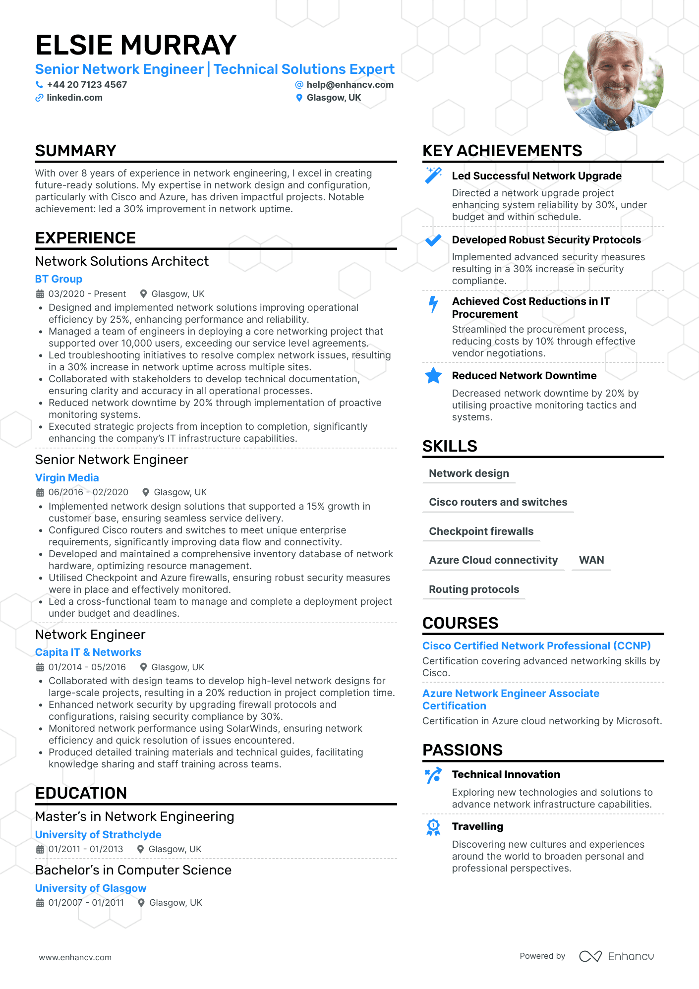 Network Engineer CV Examples & Guide for 2026