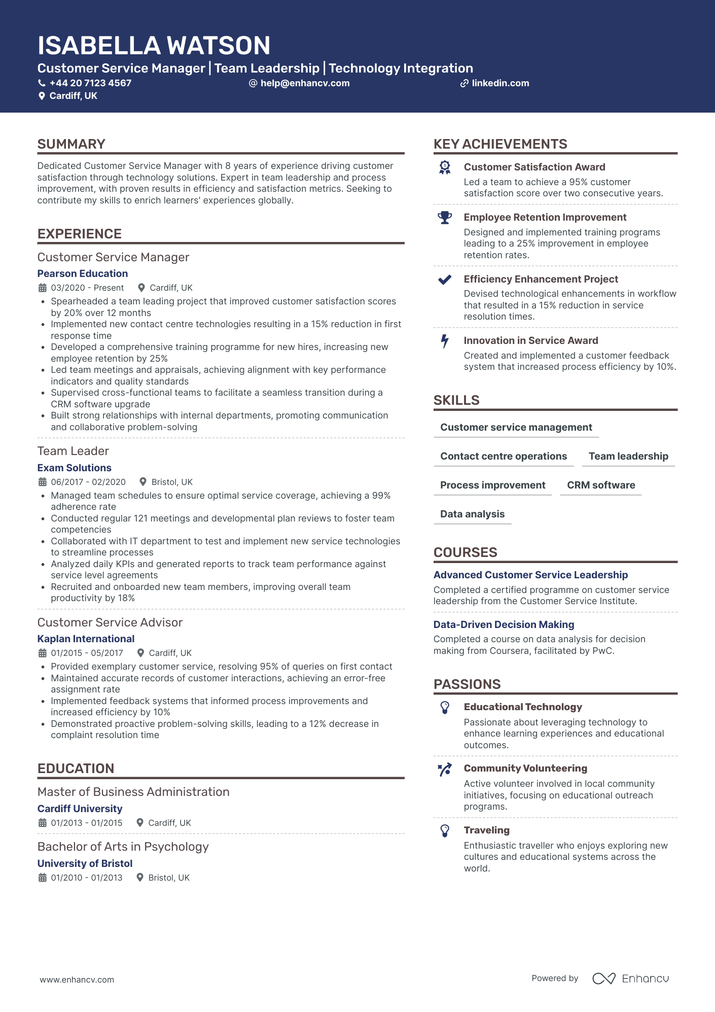 Call Centre CV Examples & Guide for 2026