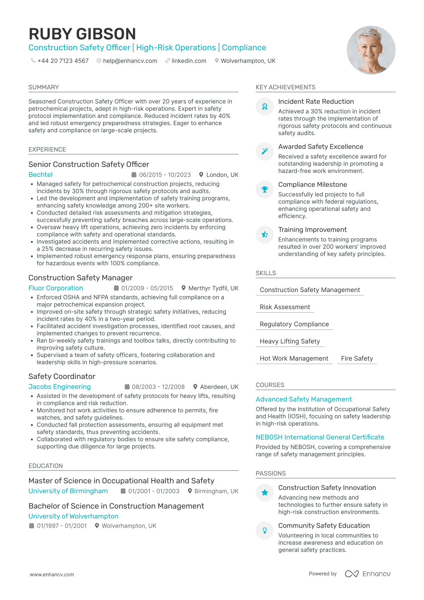 Construction CV Examples & Guide for 2026