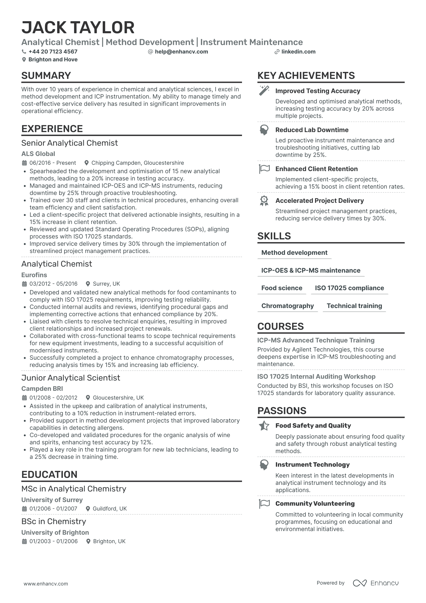 Scientist CV Examples & Guide for 2026
