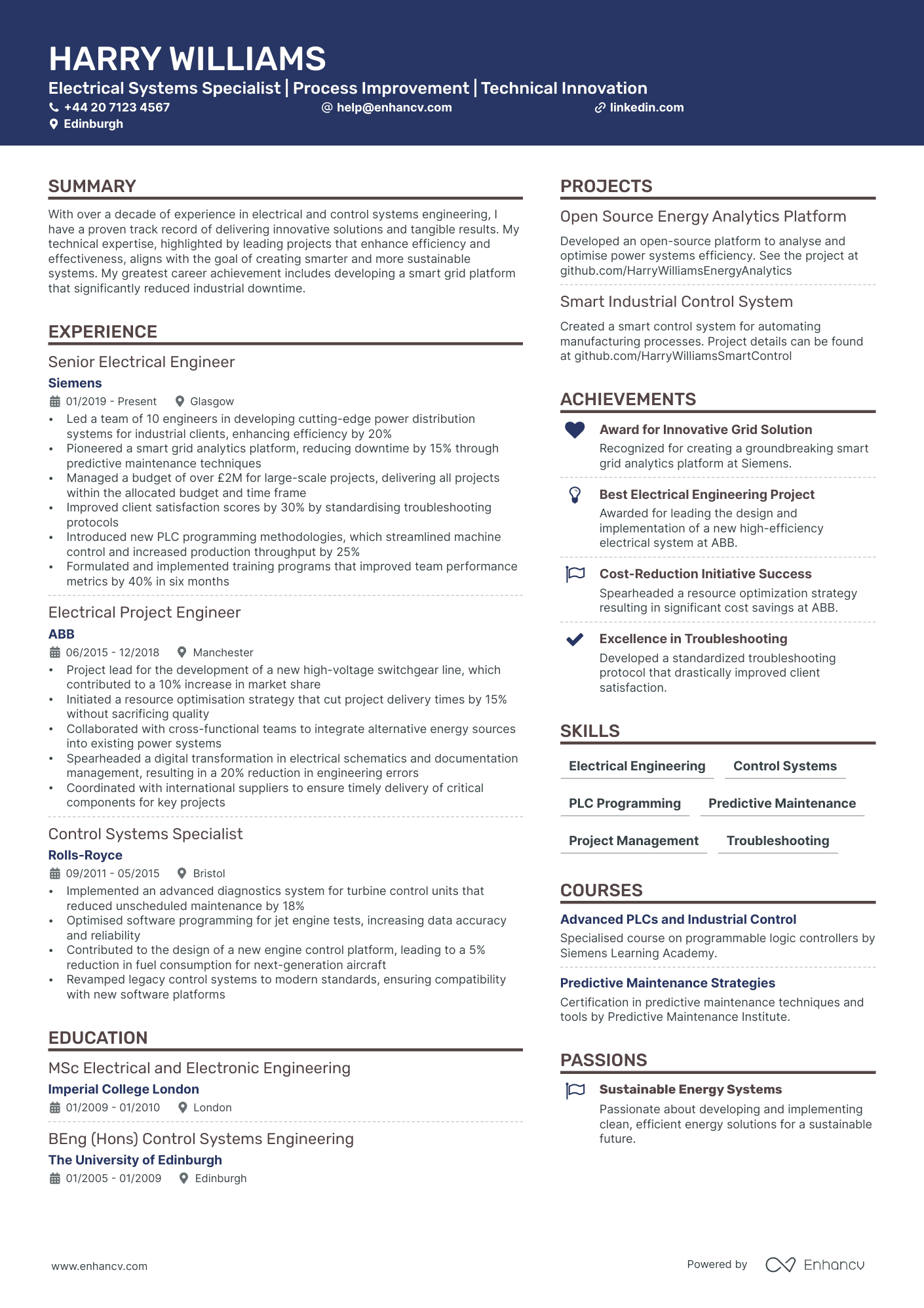 Engineering Student CV Examples & Guide for 2025