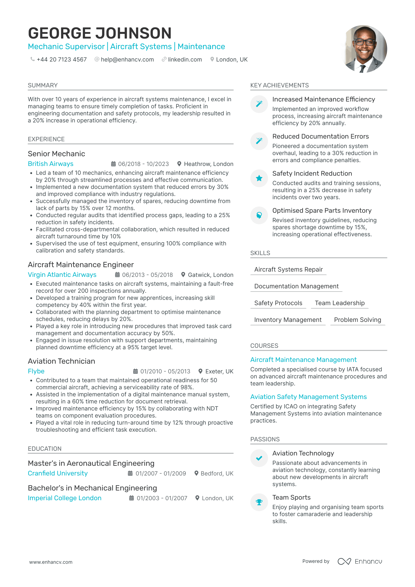 Mechanic CV Examples & Guide for 2026