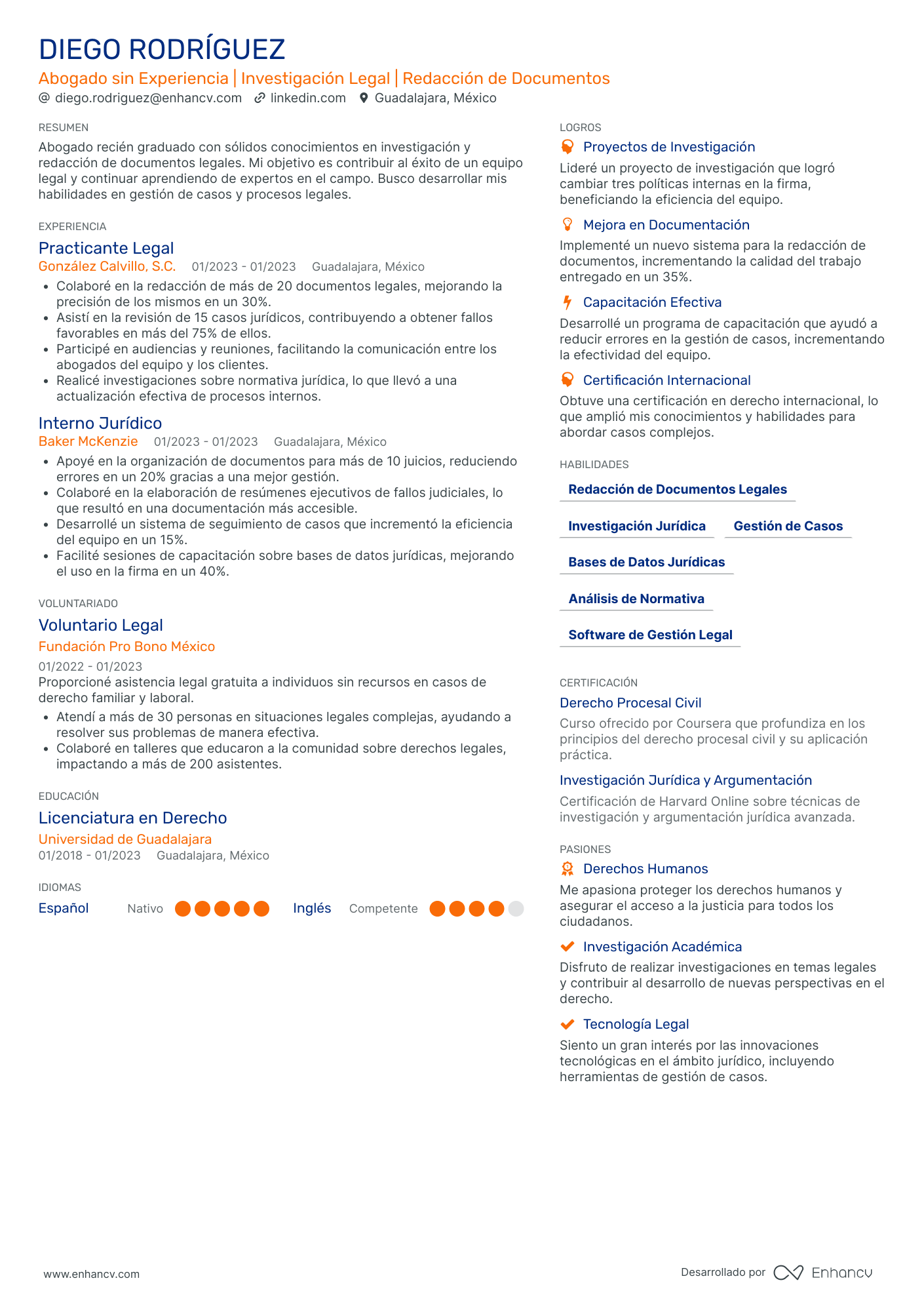 Currículum de Abogado: ¡Ejemplos y Tips Para tu CV!