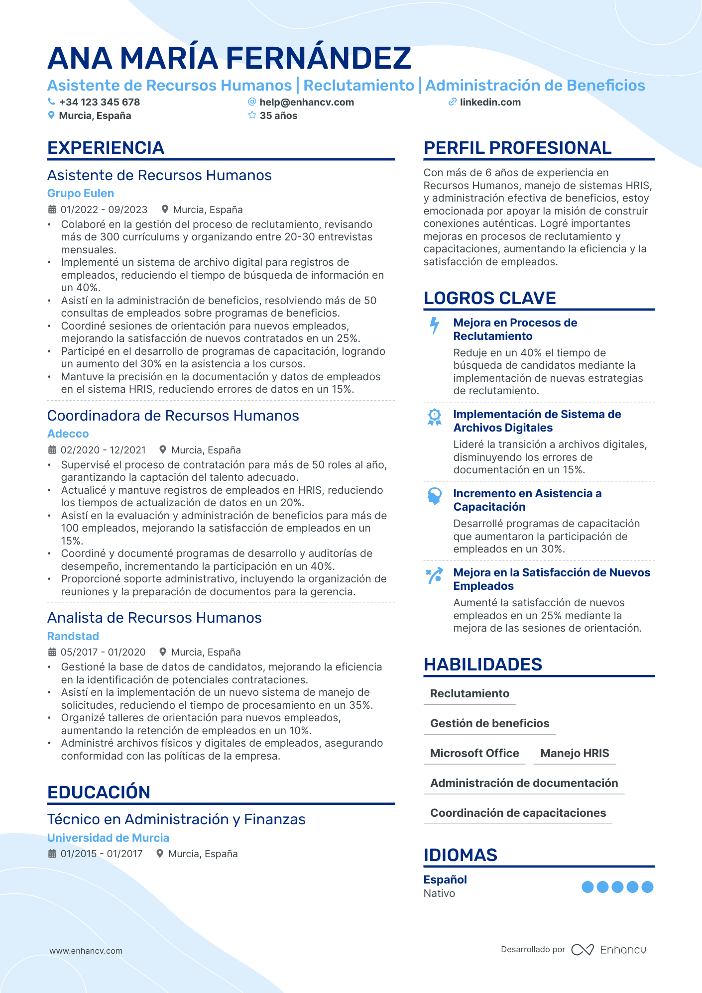CV de Recursos Humanos: Guía Completa y Plantillas Gratis