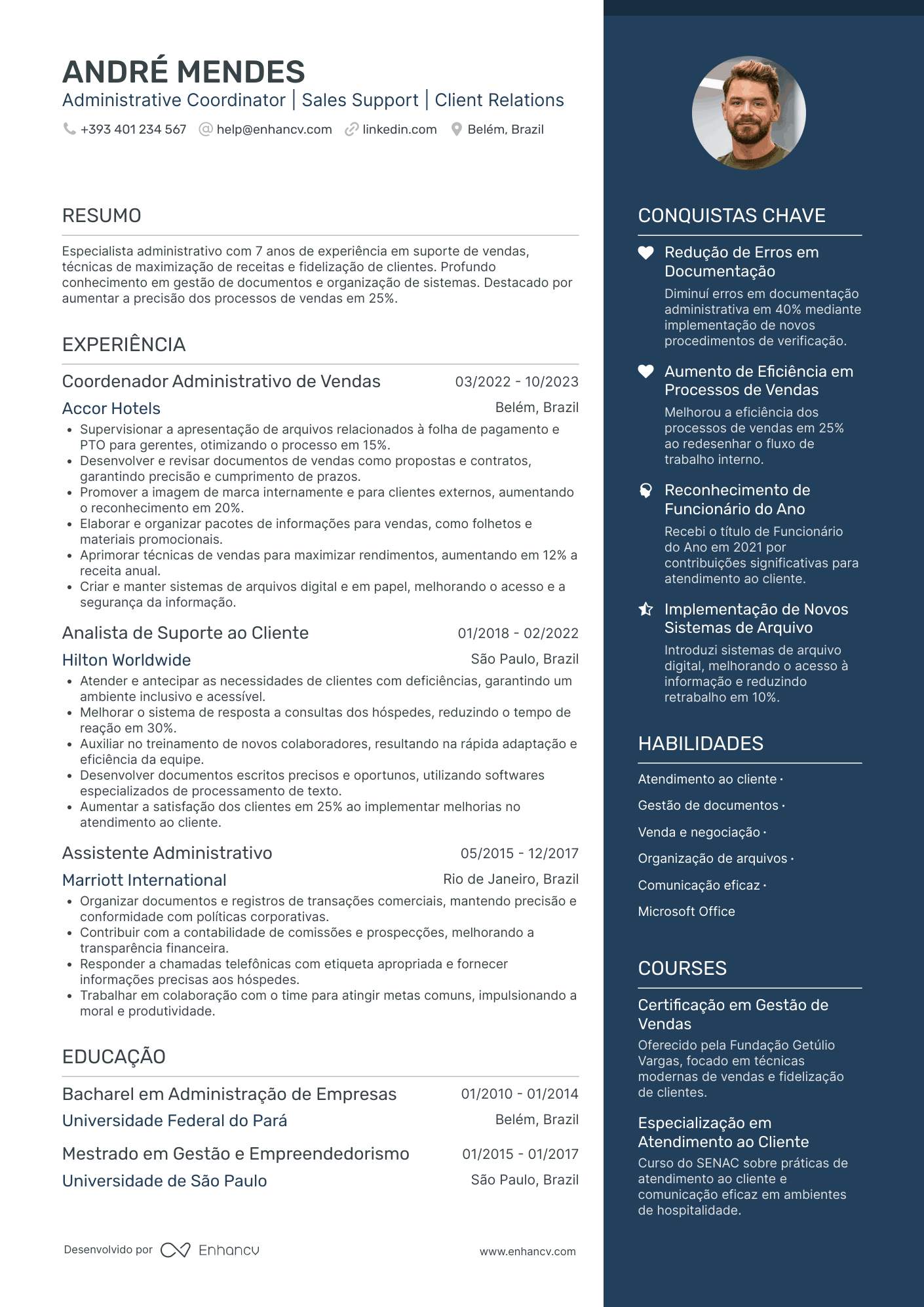 16 Exemplos de Currículo para Auxiliar Administrativo que Conseguiram Emprego em 2025