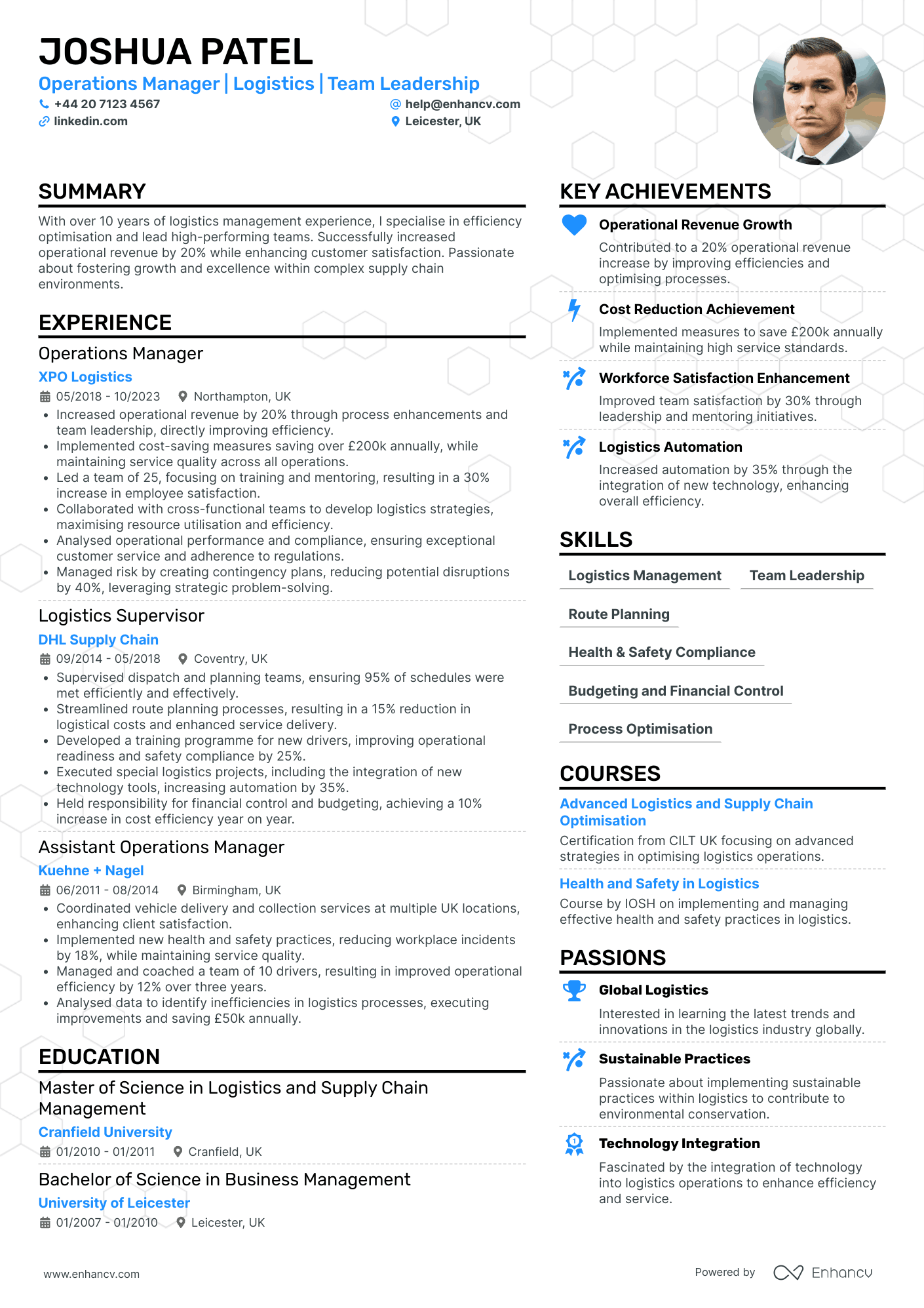 Transport Manager CV Examples & Guide for 2026