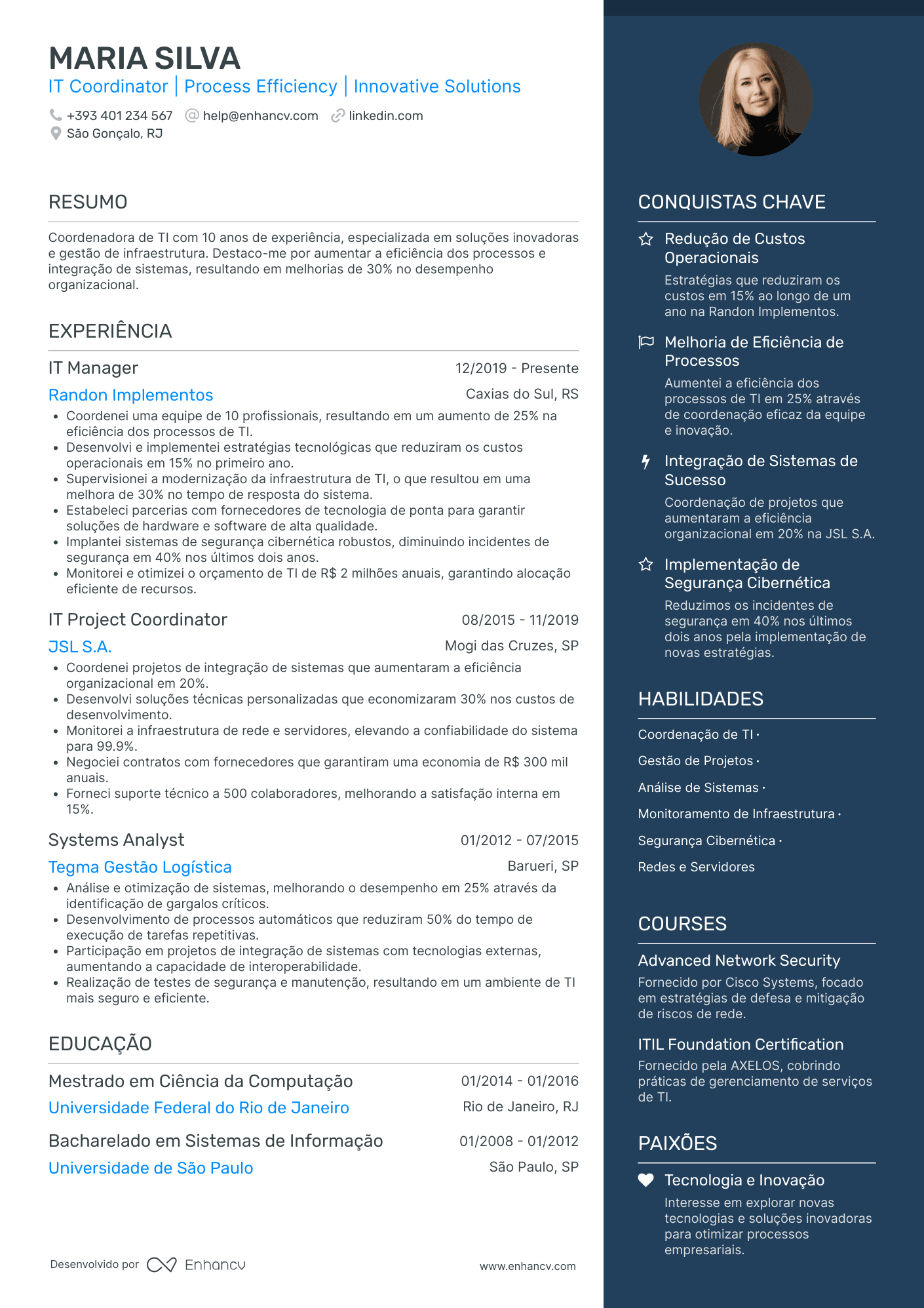 15 Exemplos de Currículo para TI que Conseguiram Emprego em 2025