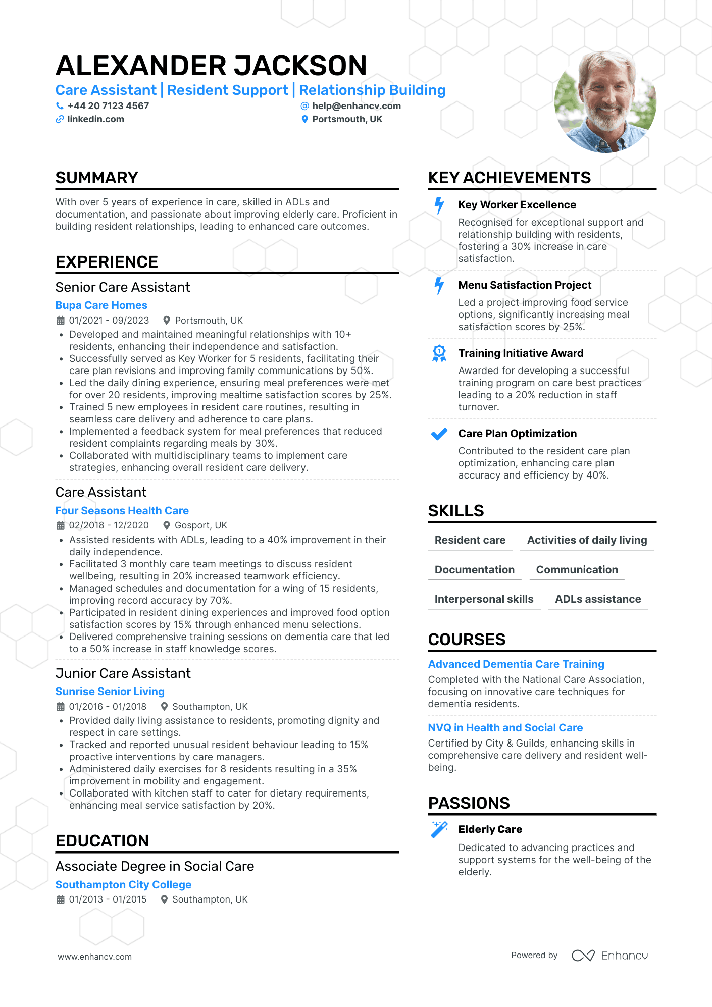 Care Assistant CV Examples & Guide for 2026