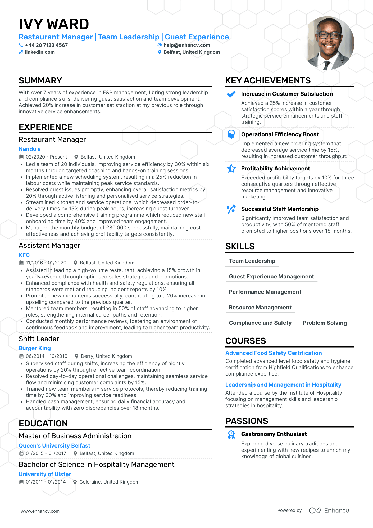 Fast Food CV Examples & Guide for 2026