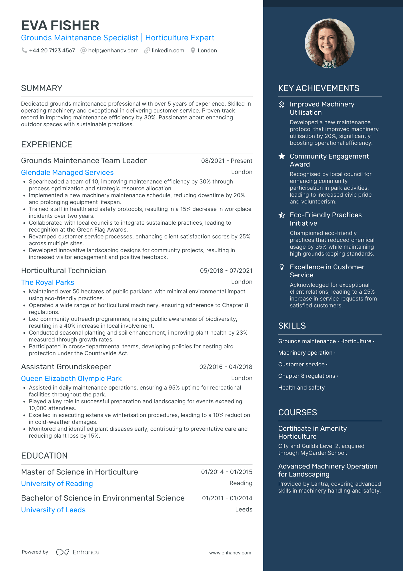 Driver CV Examples & Guide for 2025