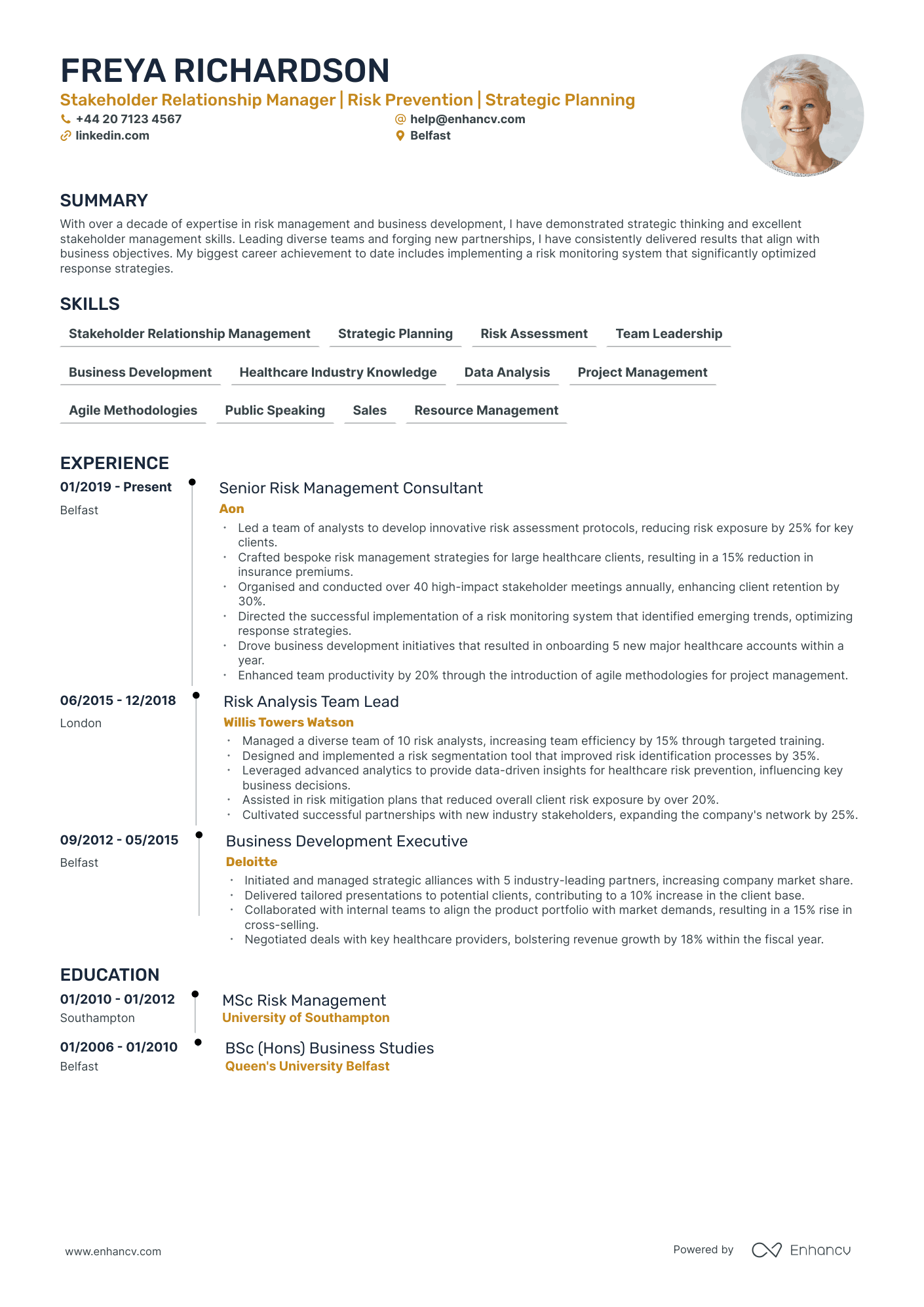 Training Manager CV Examples & Guide for 2025
