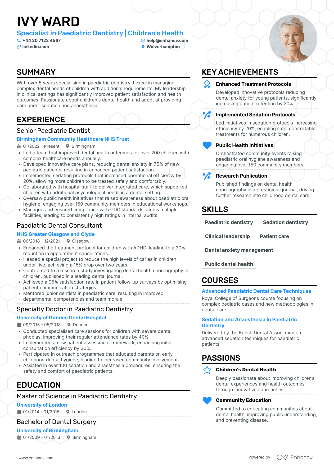 Dentist CV Examples & Guide for 2025