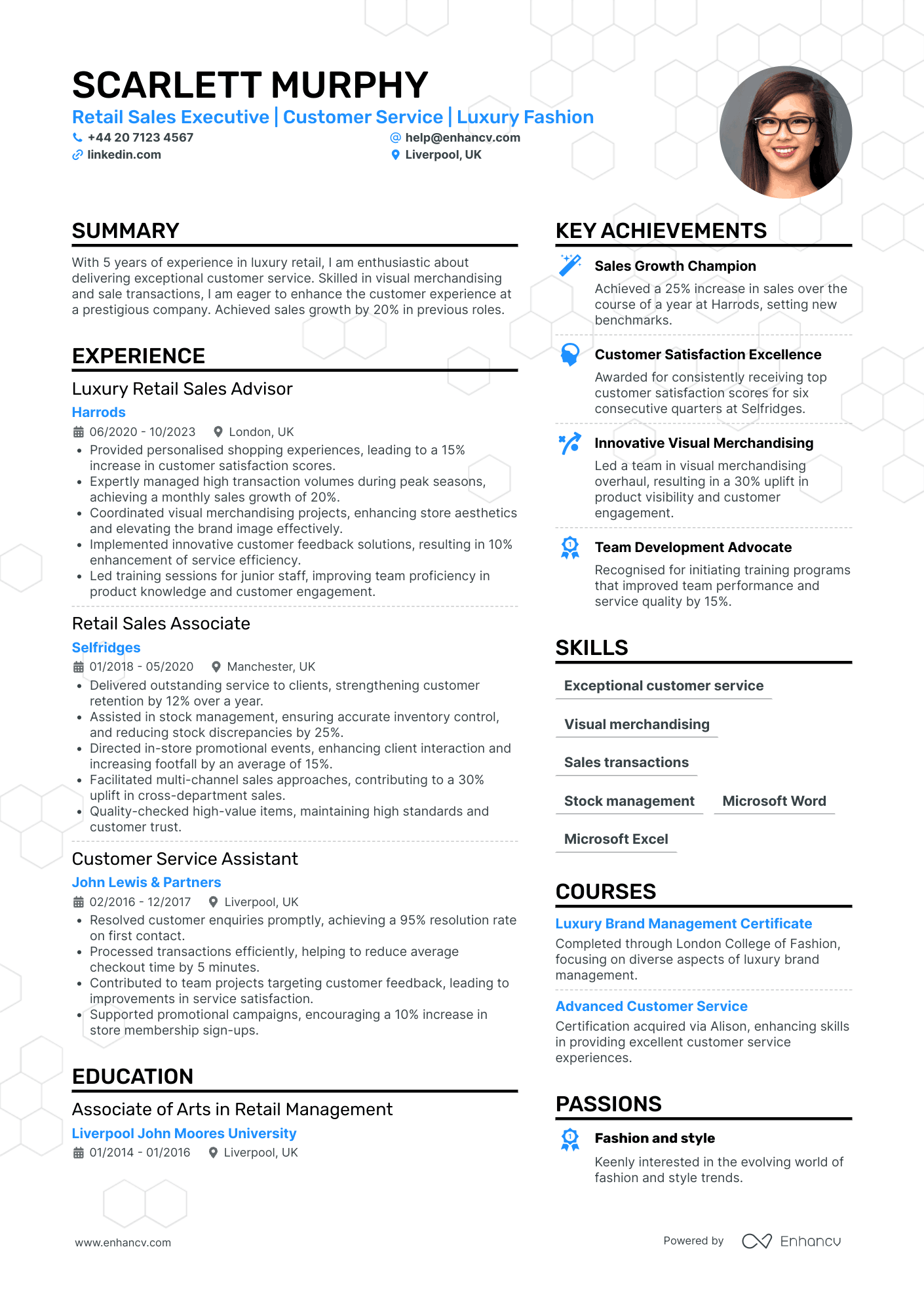Retail CV Examples & Guide for 2026