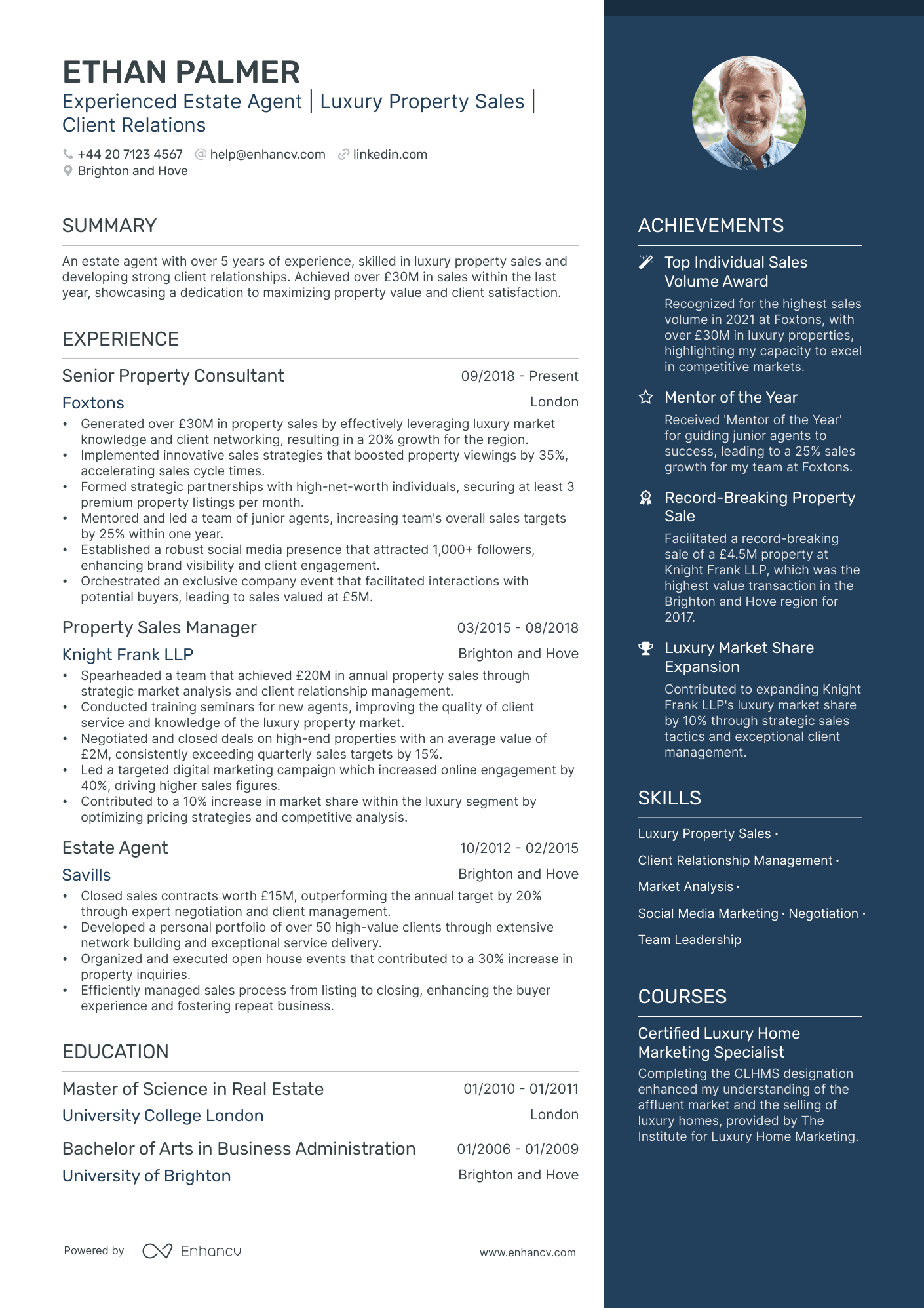 Real Estate Agent CV Examples & Guide for 2025