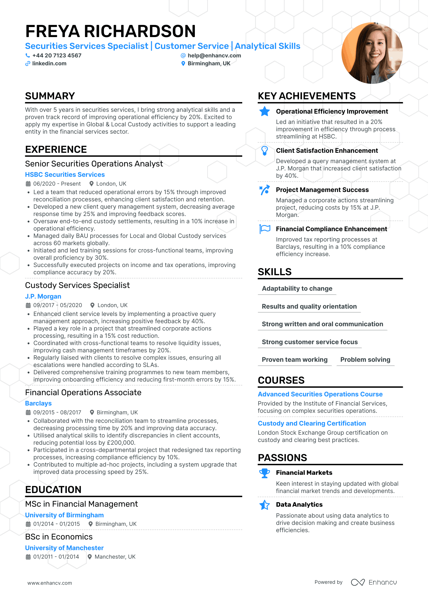 Banking CV Examples & Guide for 2026