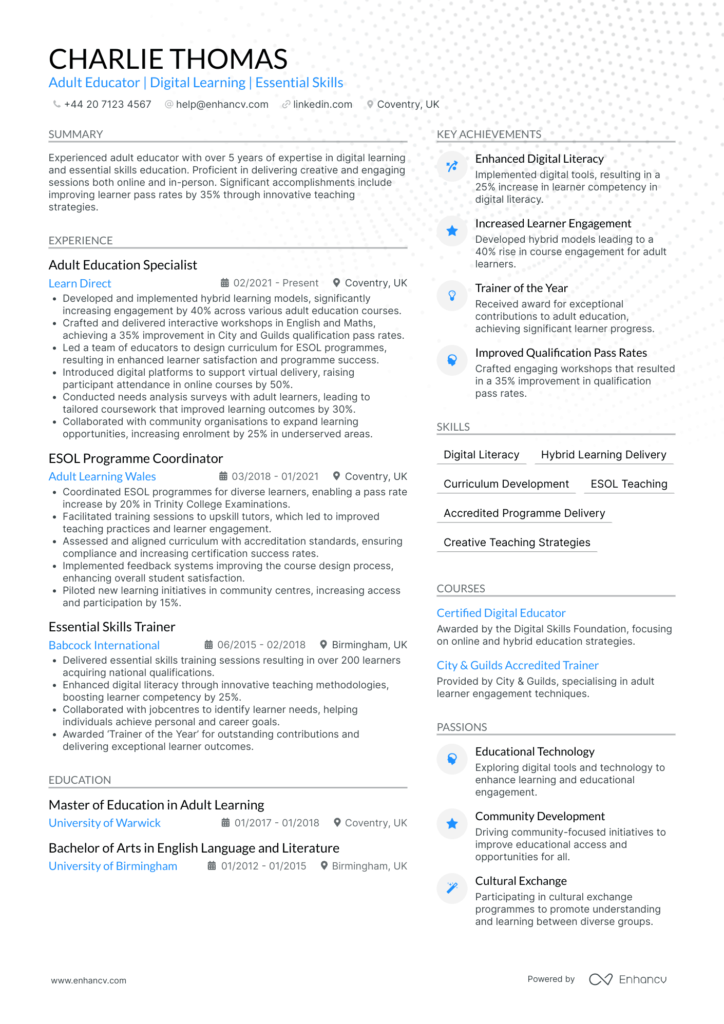 Tutor CV Examples & Guide for 2026